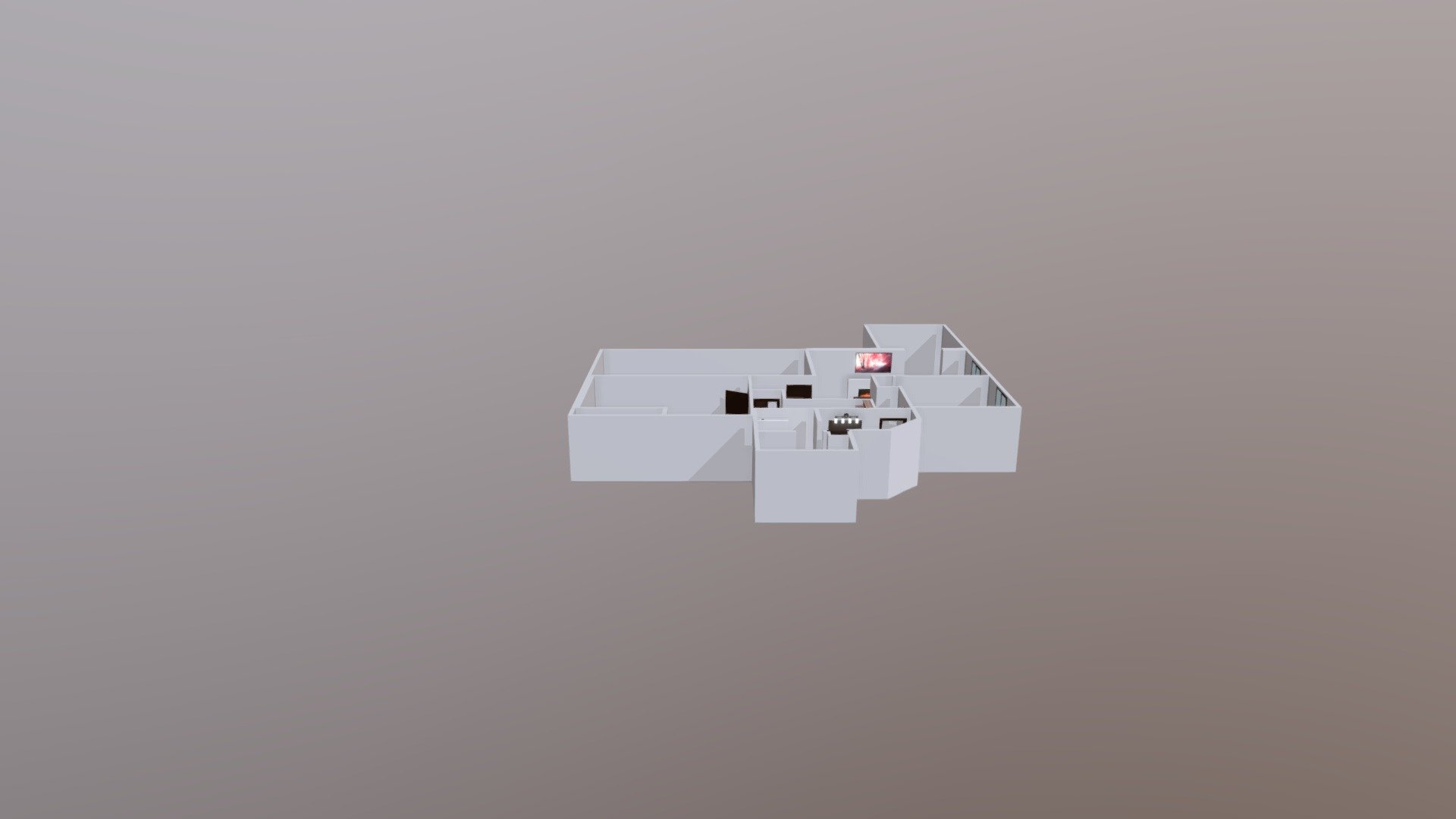 Von Hoff Basement - 3D model by GBHomeViz [60372bc] - Sketchfab