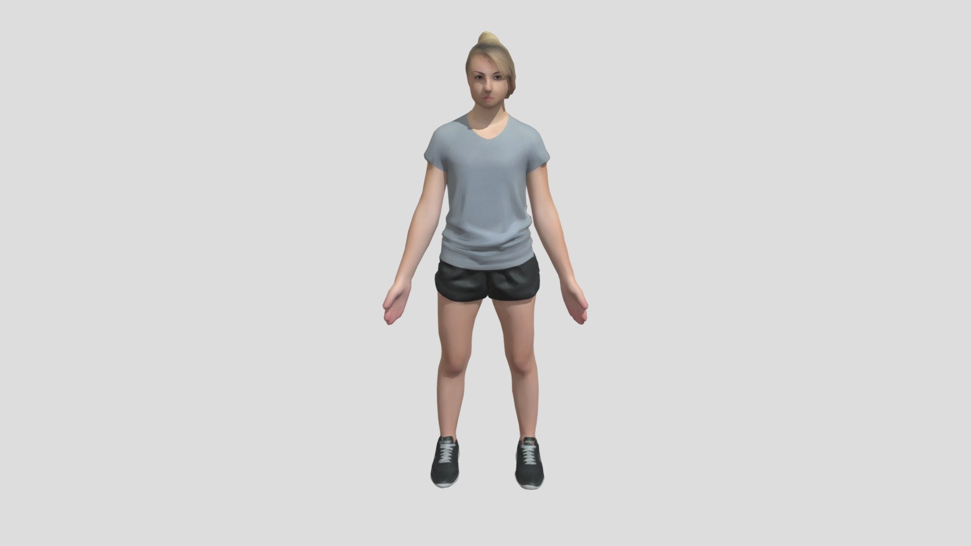 Neutral Standing Pose - 3D model by poulpojeux [60399b4] - Sketchfab