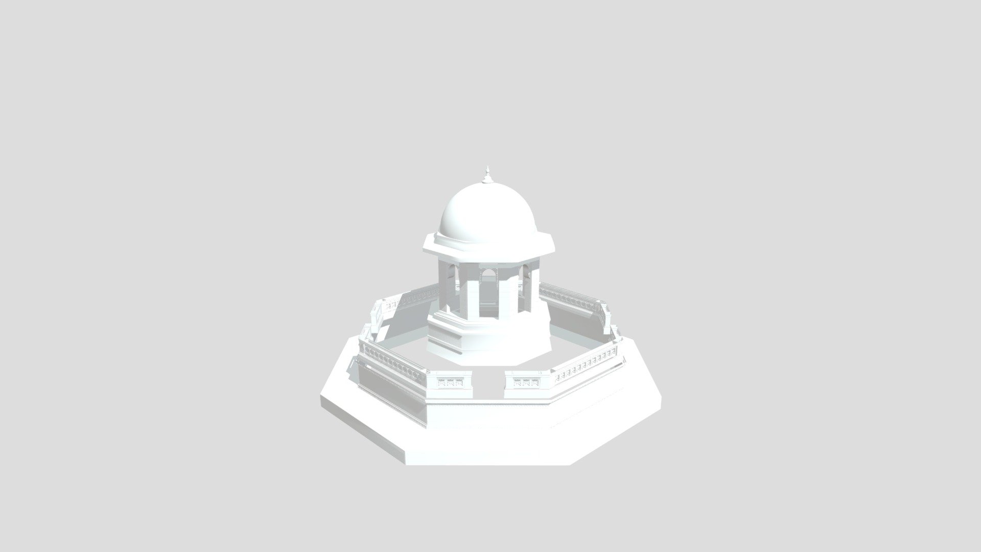 chatrapati shivaji maharaj samadhi - 3D model by cmankar008 [603b3e6 ...