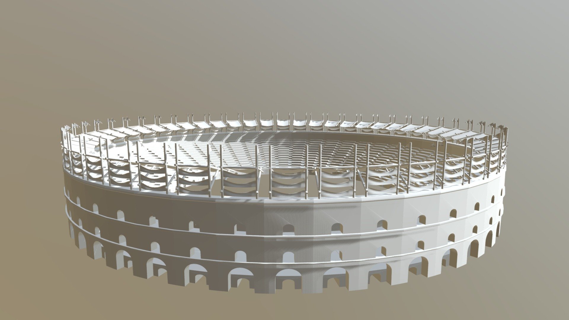 Arena - 3D model by MarloesB [603bf6f] - Sketchfab