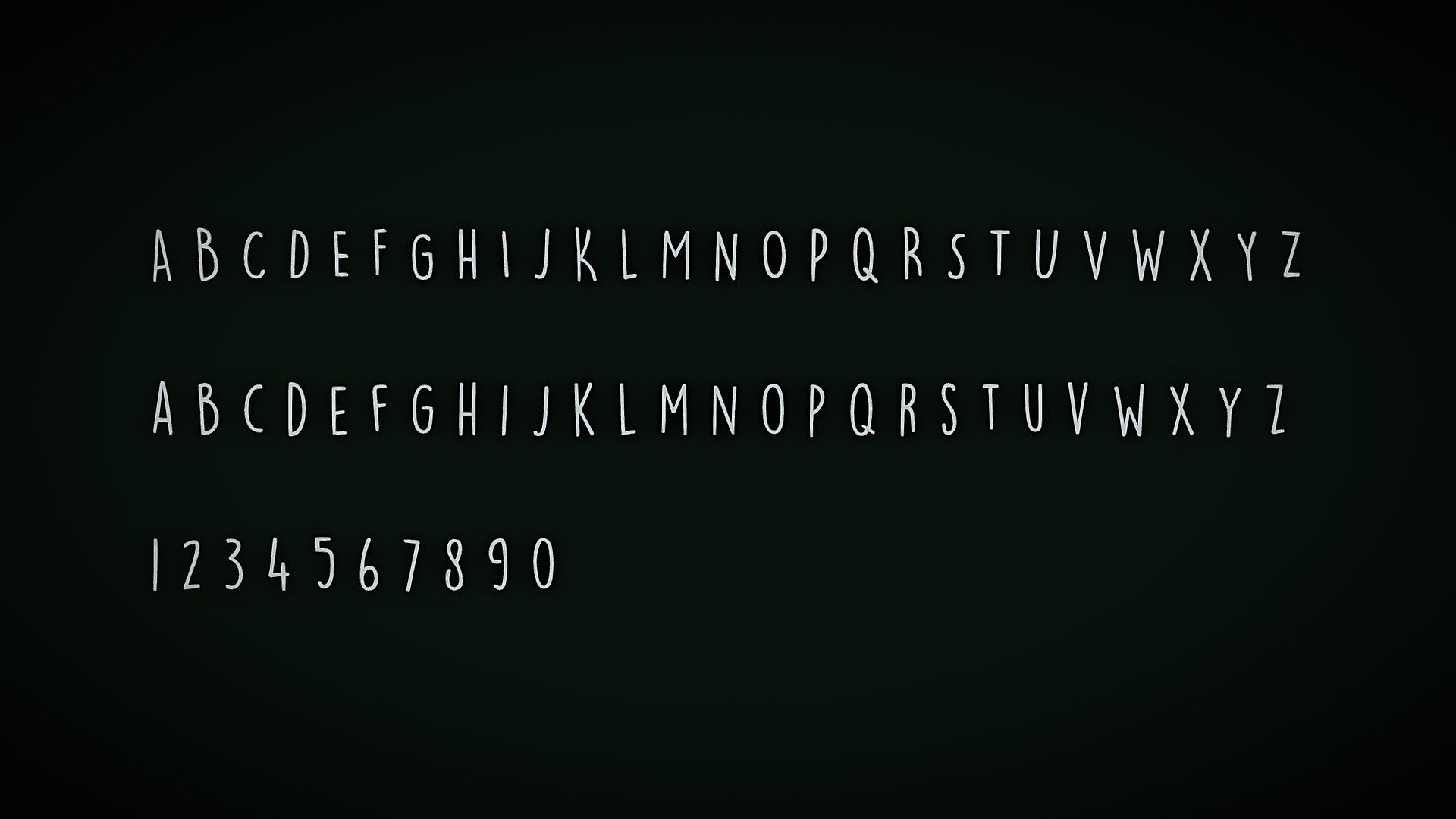 Script Font Pack 1 - Buy Royalty Free 3D model by Okapiguy [603e262 ...
