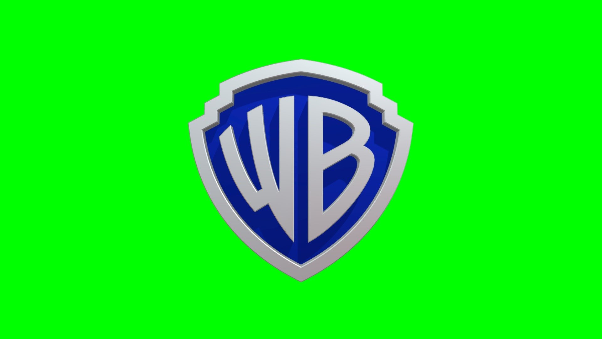 Warner Bros Discovery Sheild (White and Blue) - 3D model by ...