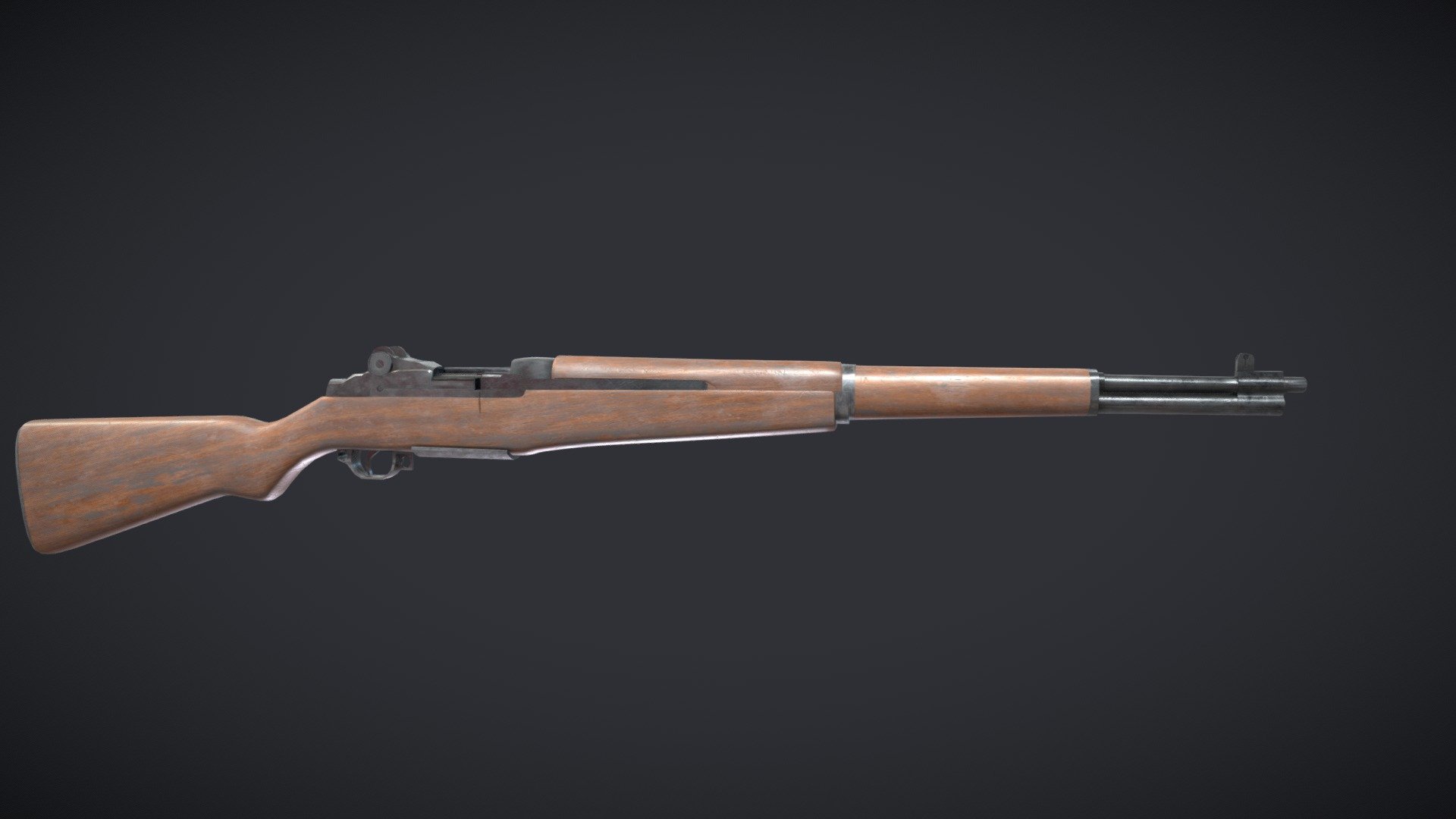 M1 Garand - 3D model by pepper777_ [603fe46] - Sketchfab