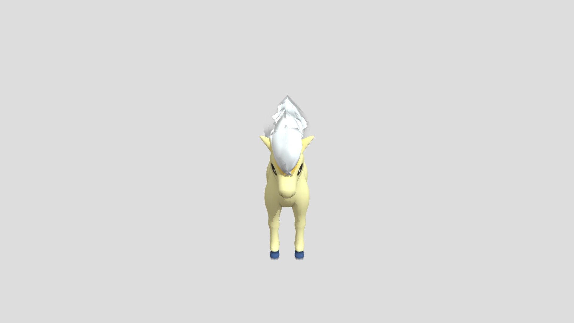 Ponyta - Download Free 3D model by nguyenlouis32 [6041ea3] - Sketchfab