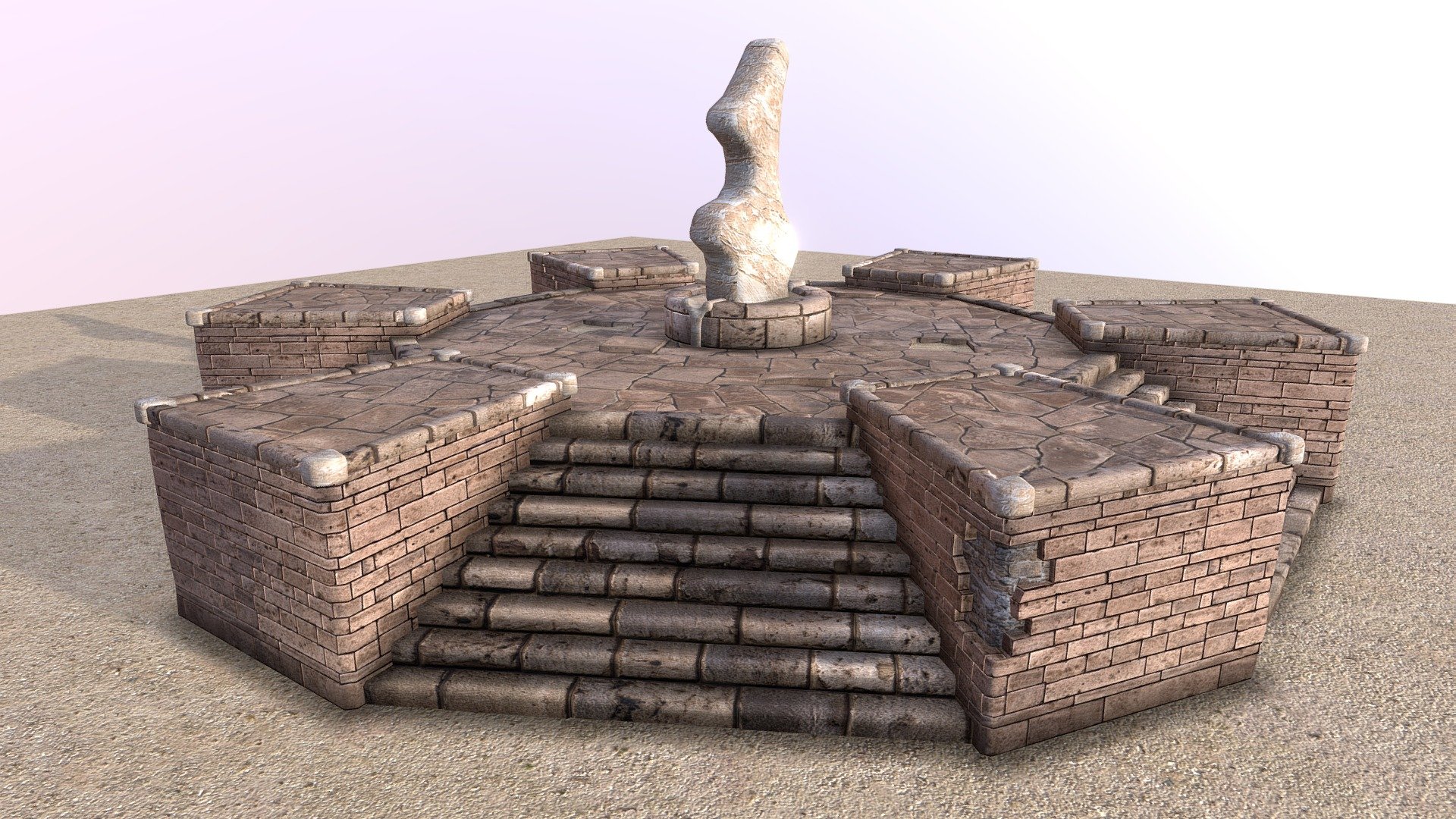 Shrine 01 FREE - Download Free 3D model by filthycent [604214a] - Sketchfab