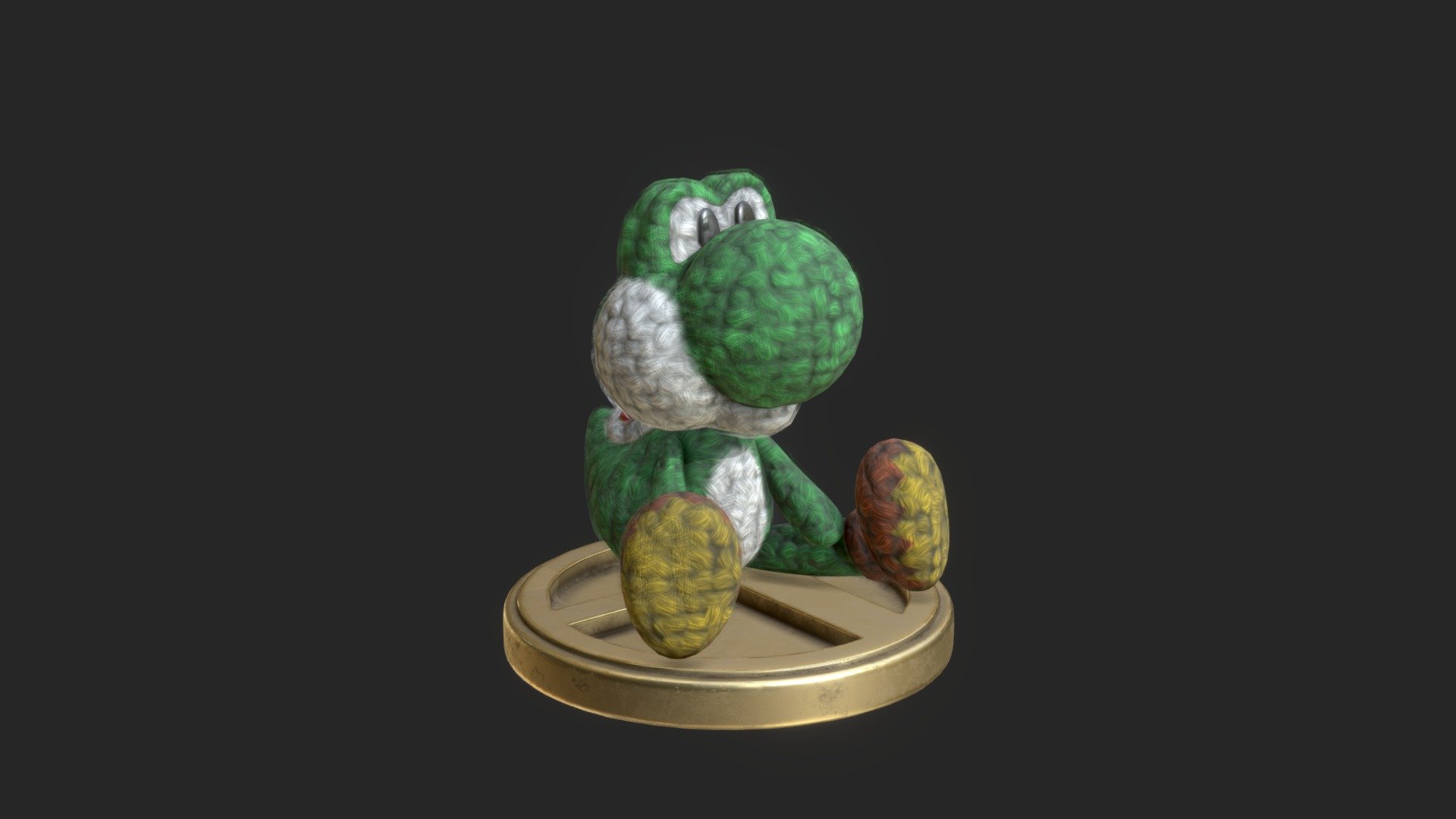 Material Showcase: Wooly Yoshi - 3D model by niccolotemperanza [604254b ...