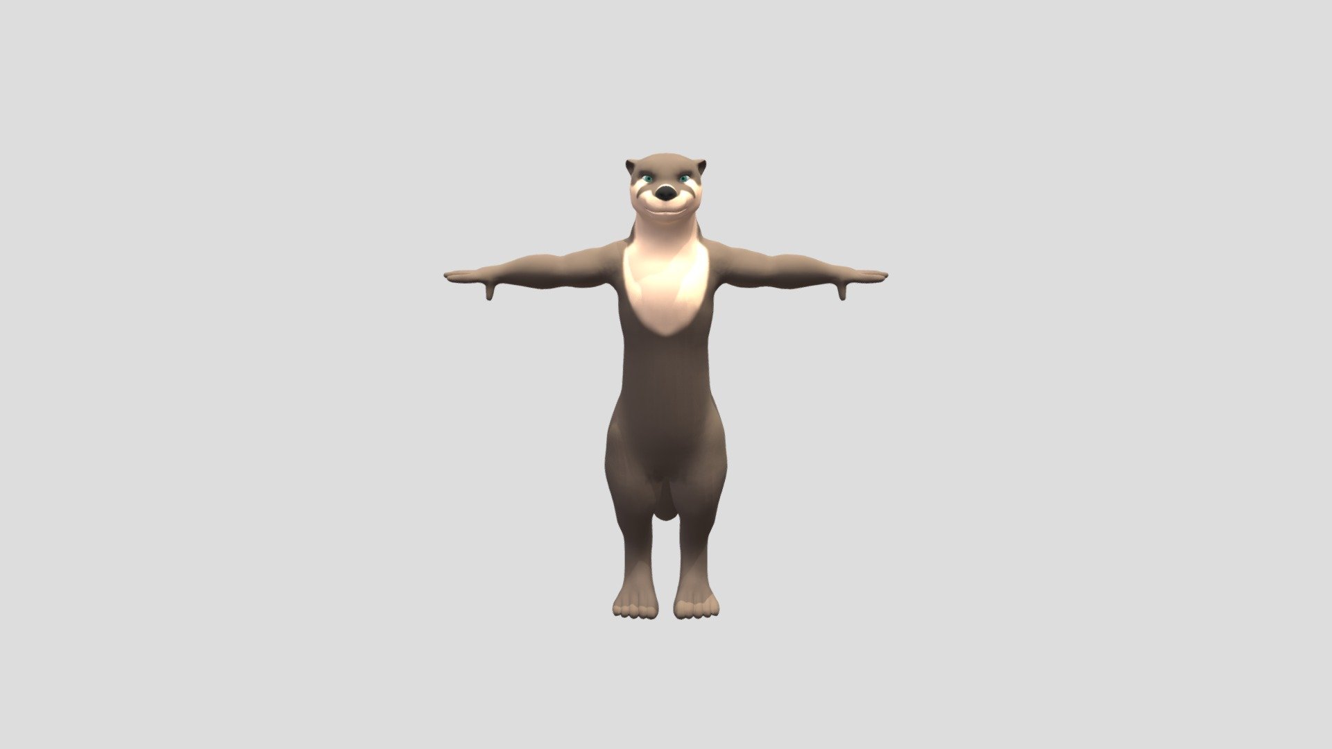 Otter - 3D model by Lyall Ulric (@lyallulric) [604274c] - Sketchfab