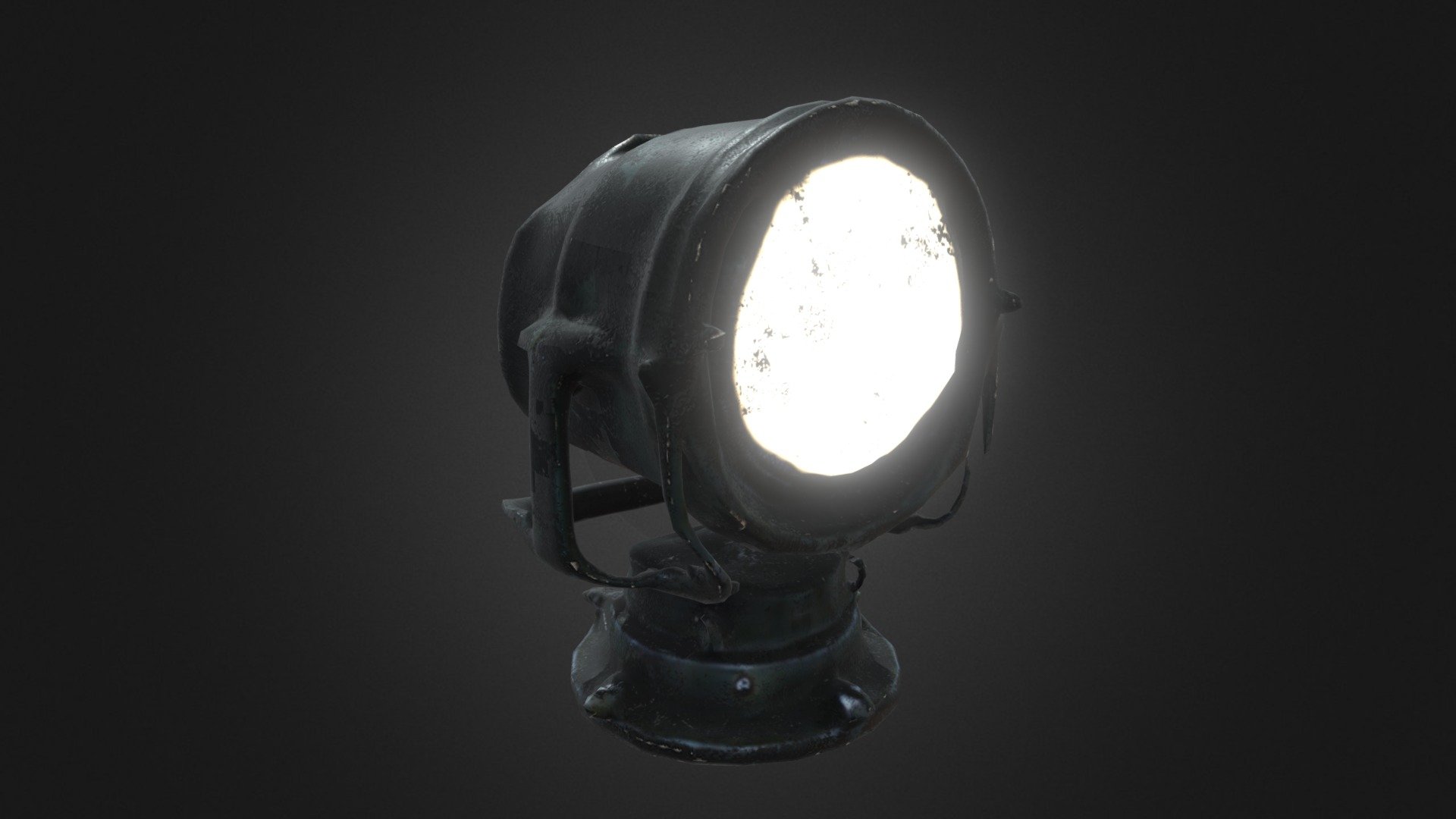 old searchlight - Download Free 3D model by vicente betoret ferrero ...