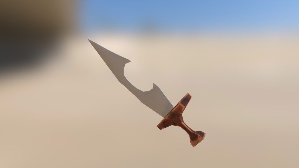 Dagger - 3D model by Eric S (@spy_doctor) [60450ad] - Sketchfab