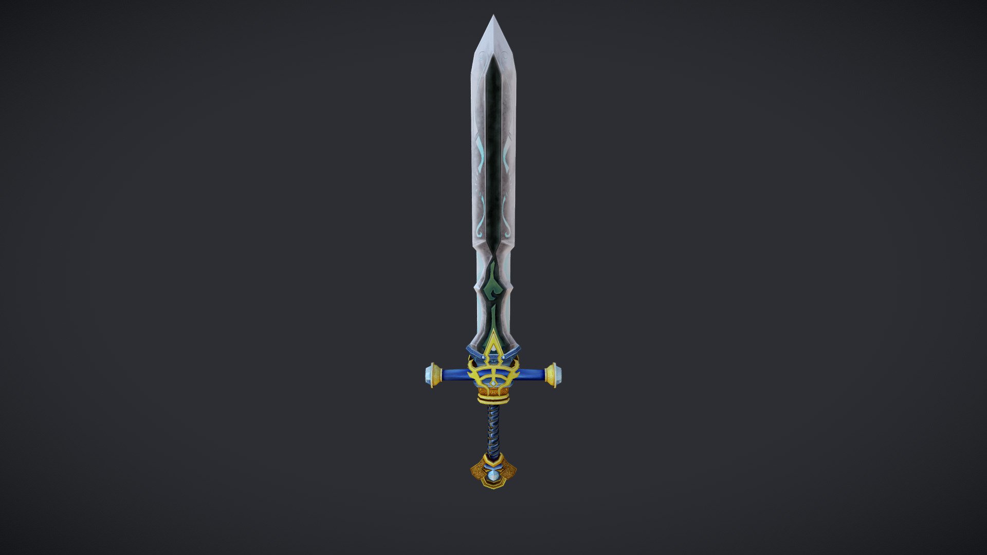 HeroSword - 3D model by Marcus Kennedy (@marcusalkennedy) [6045dca ...