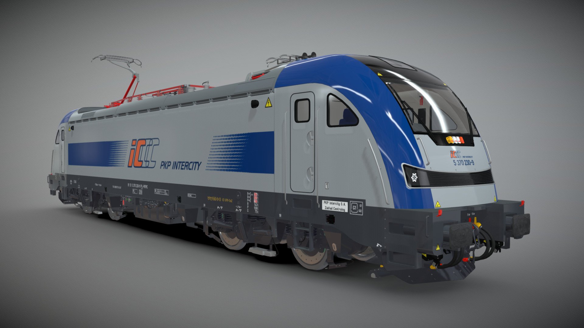 Multi-System Locomotive [Highly detailed] - Buy Royalty Free 3D model ...