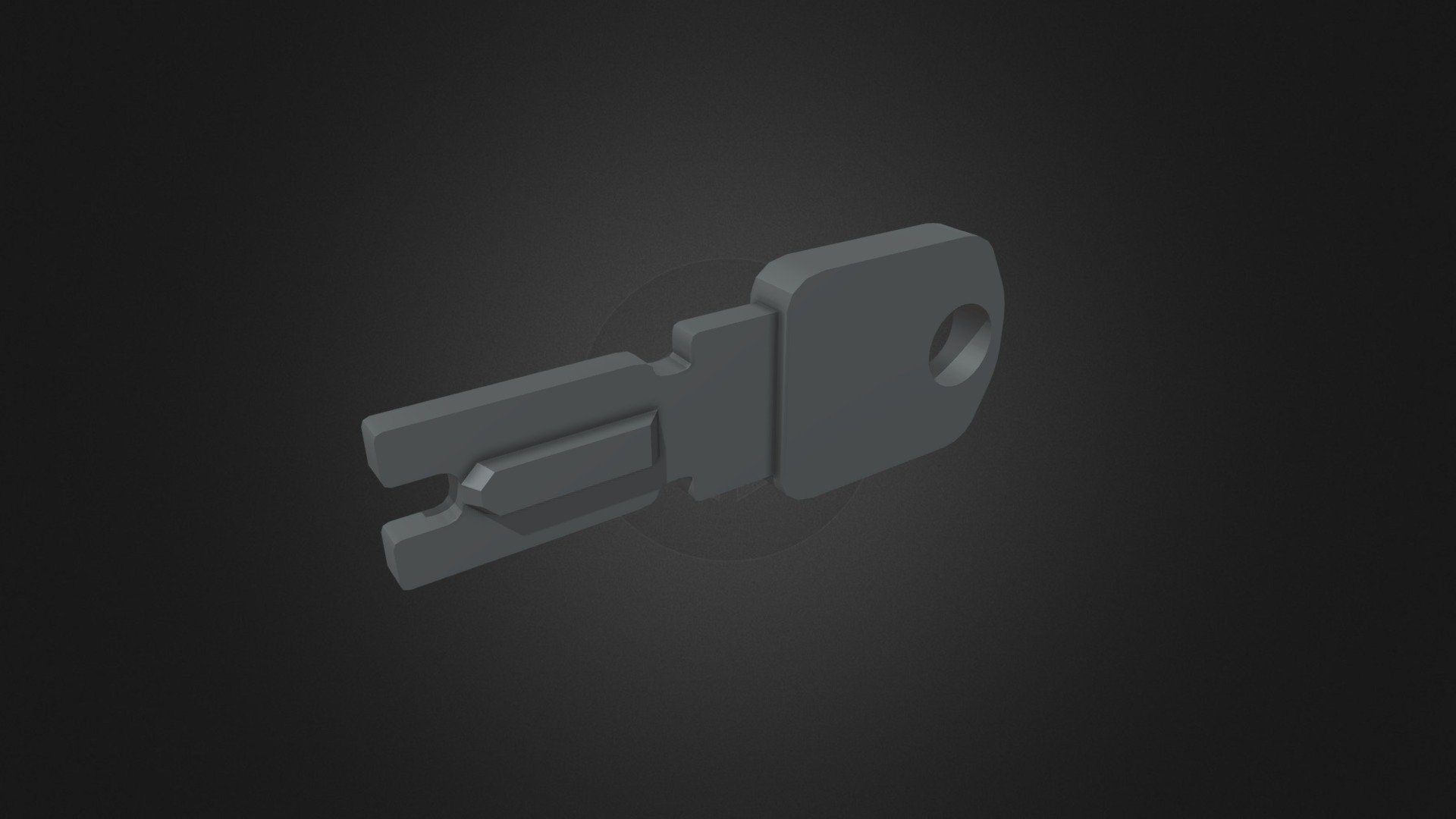 Metal Gate Key - Download Free 3D model by GameDevMoot [6049ac0 ...