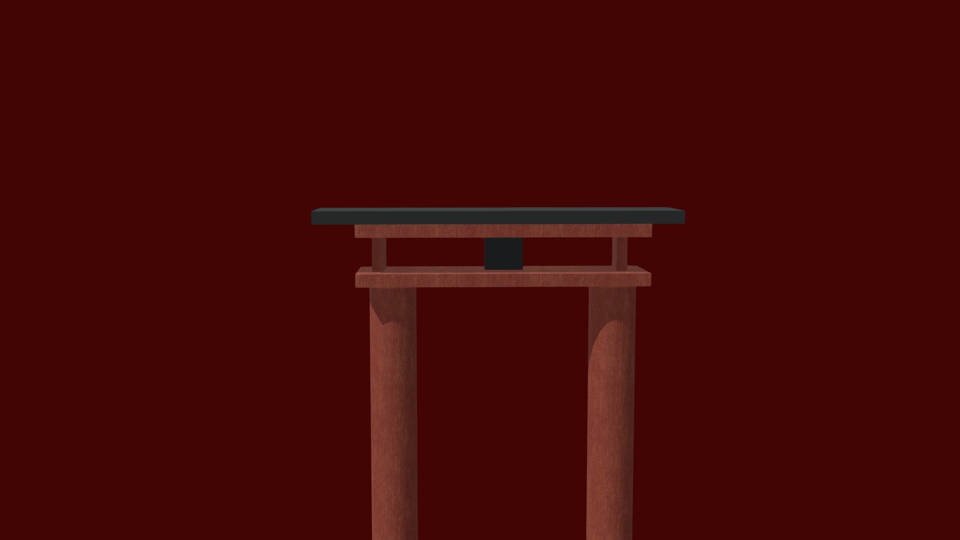 Shinto Tori Gate - 3D model by Michael Pagan (@maikeruyijiao) [604af66 ...