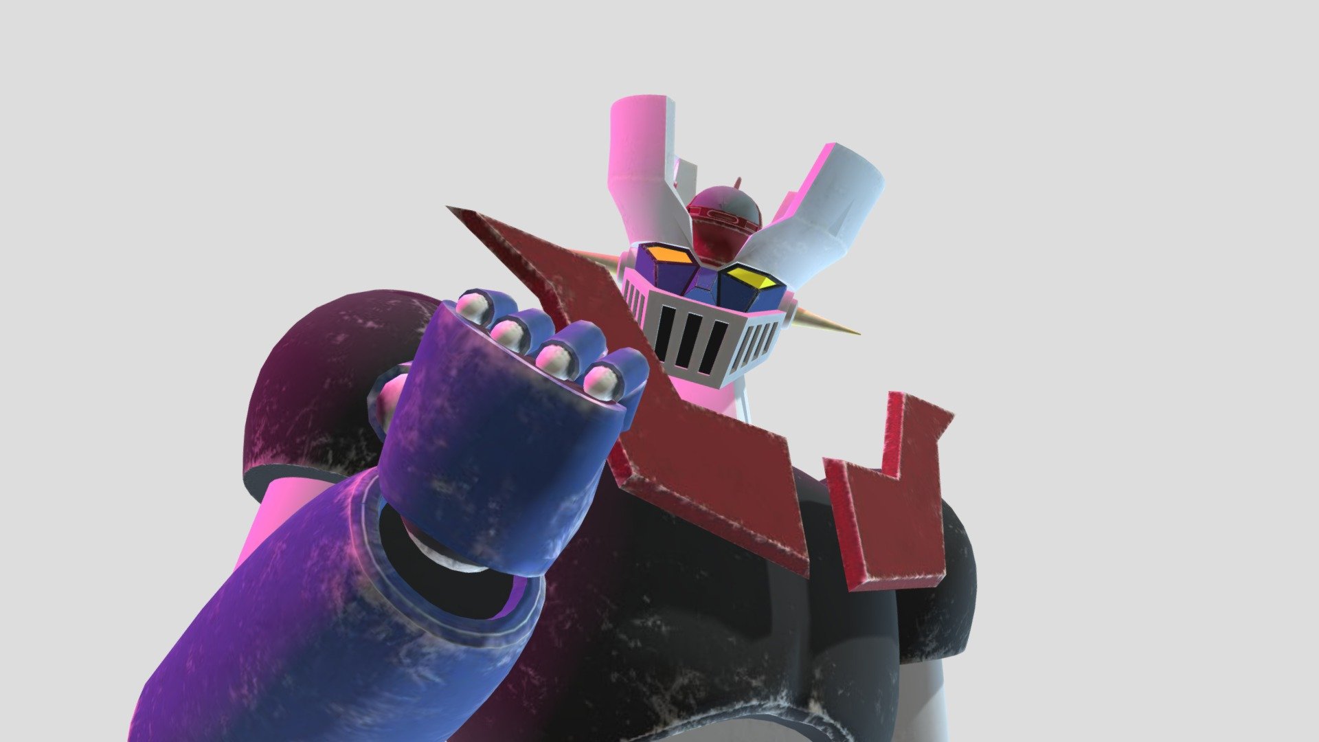 Mazinger z free 3d model (fixed) - Download Free 3D model by El_scrap ...