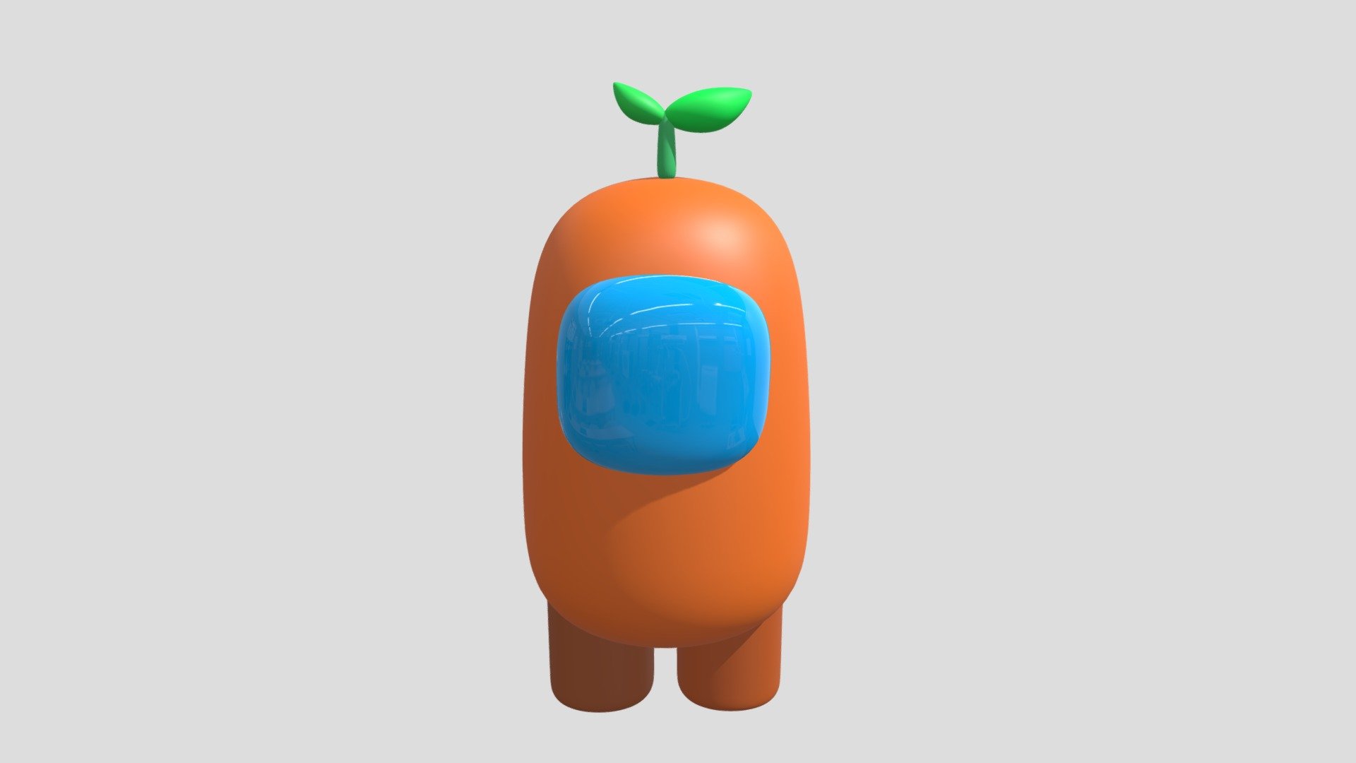 Among us with plant - Download Free 3D model by rossbell [604e2b1 ...