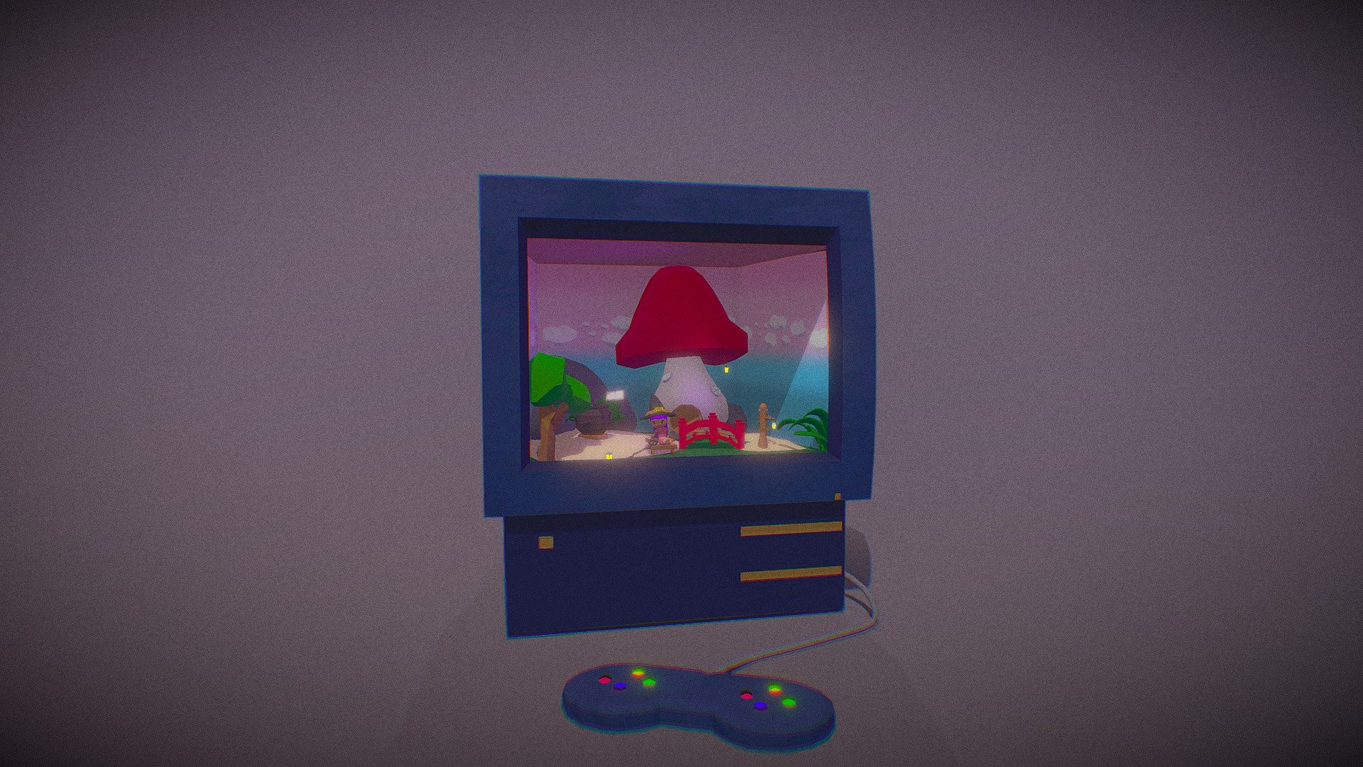 Lulu 3D PC Diorama - League of Legends (fanart) - 3D model by Luan ...