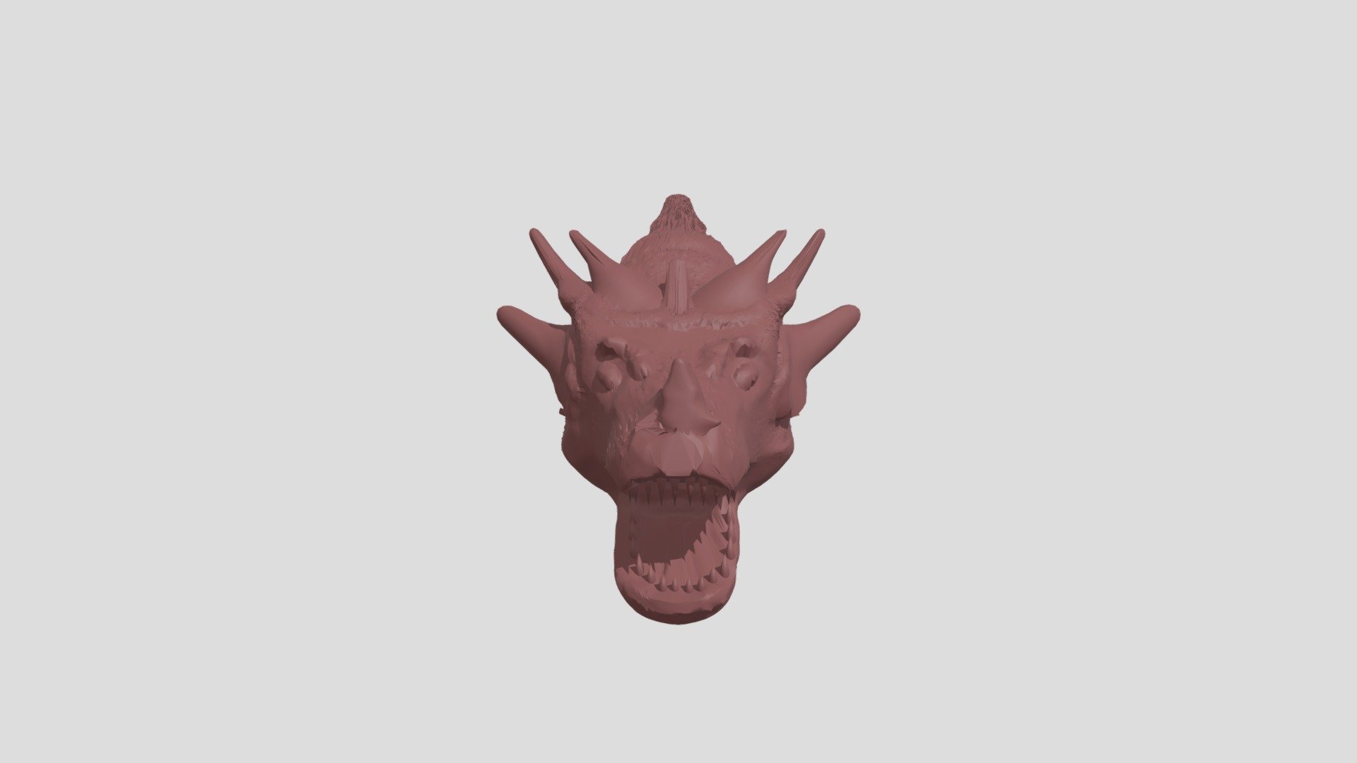 Dragon Head - 3D model by SuperSTL (@THEoneSTL) [604f6bd] - Sketchfab