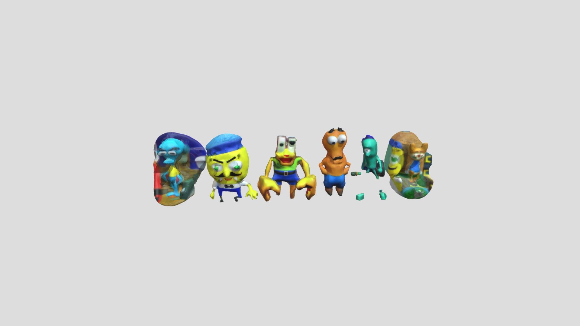 Spongebob neighbor - Download Free 3D model by Spongebobloversketchfab ...