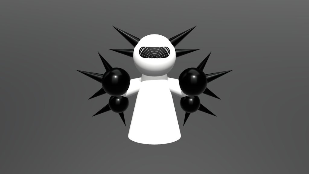 Spiky Dress - 3D model by norabenson [6050f24] - Sketchfab