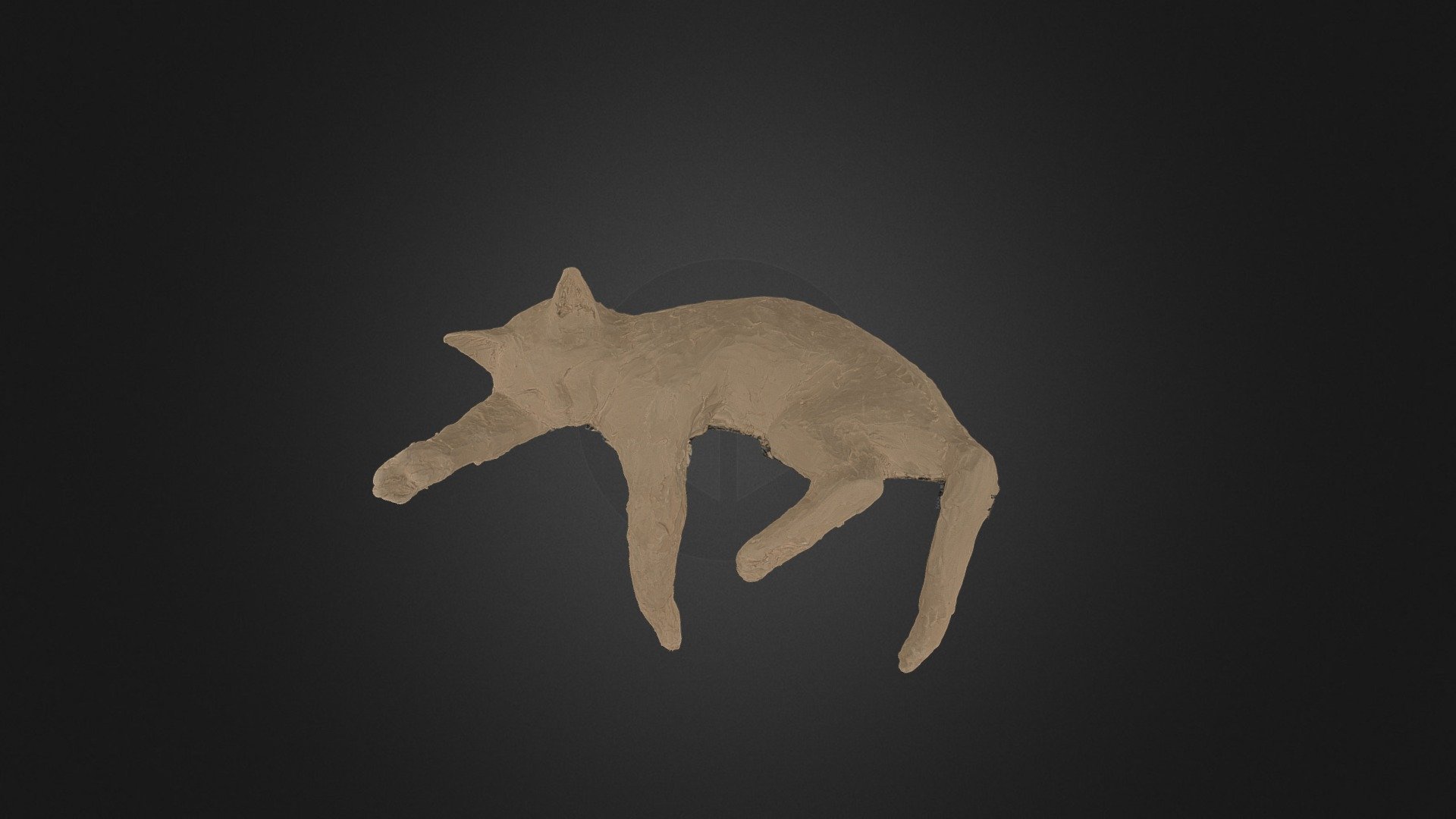 Cat2 - 3D model by Scan The City (@adamhavkin) [6051690] - Sketchfab