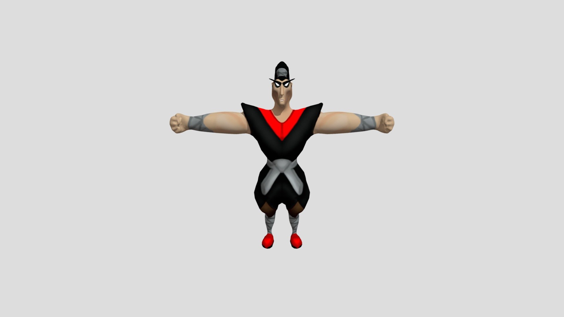 Low-poly Samurai - 3D model by NinjaTStudios (@ninjathip) [60533bf ...