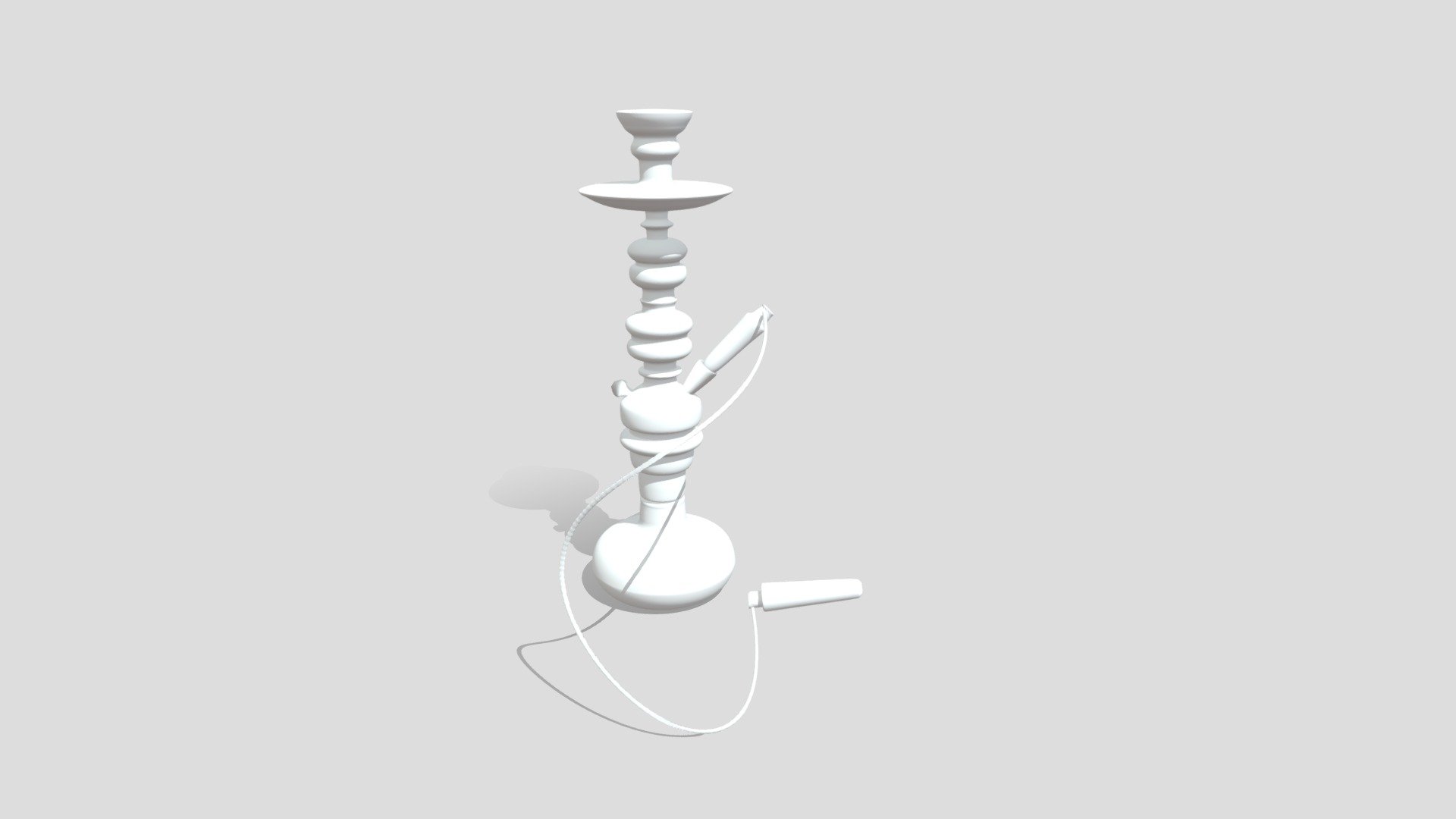 Hukkah - Download Free 3D model by Shivang Jindal (@shivangjin03 ...