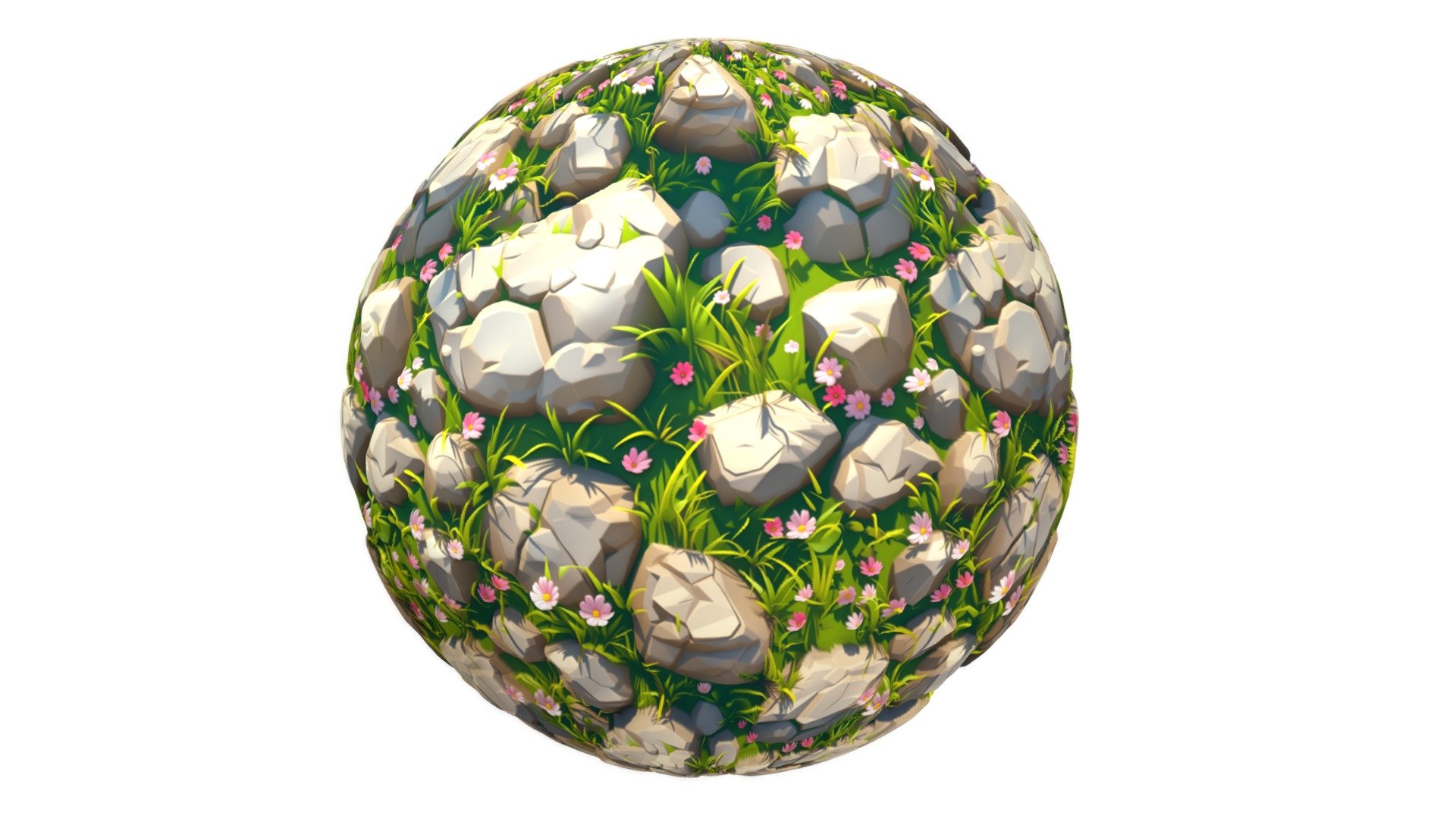 Stylized Ground Seamless Texture - Buy Royalty Free 3D model by ...