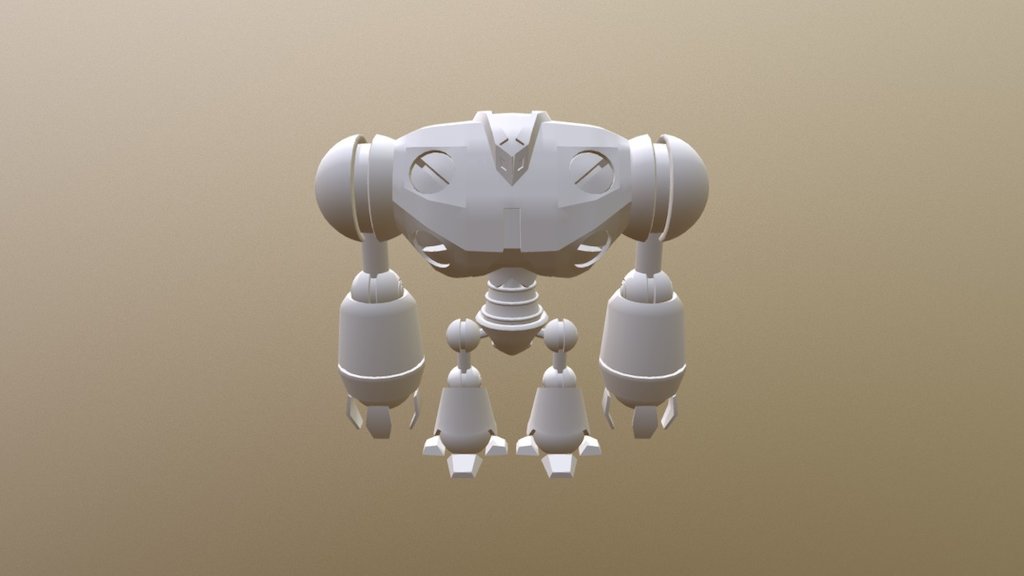 Refined Robot - 3D model by Tyler (@Castertags) [6059850] - Sketchfab