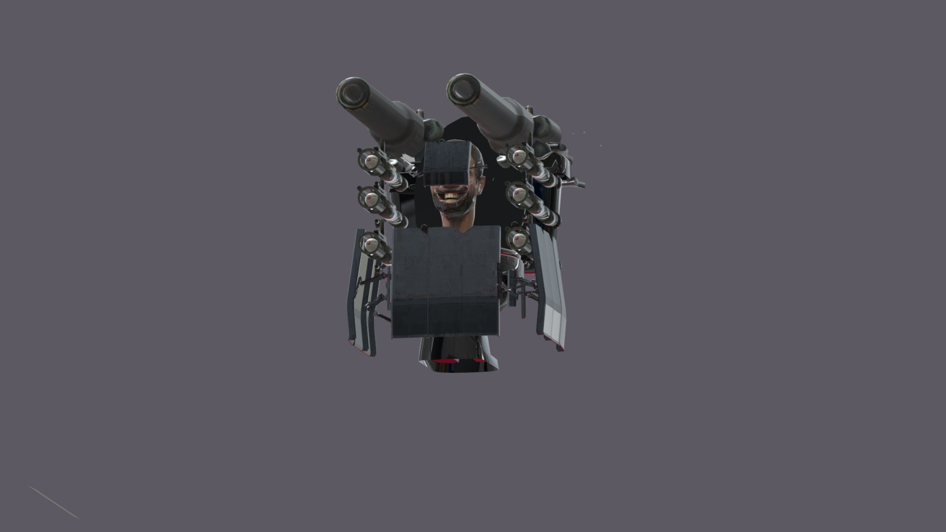 Ultra Laser rocket missle skibidi toilet - 3D model by Male -07 ...