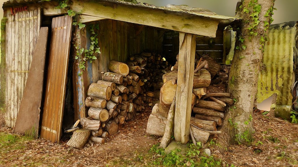 Old Wood Storing shed - Download Free 3D model by noxfcna [605d9c4 ...