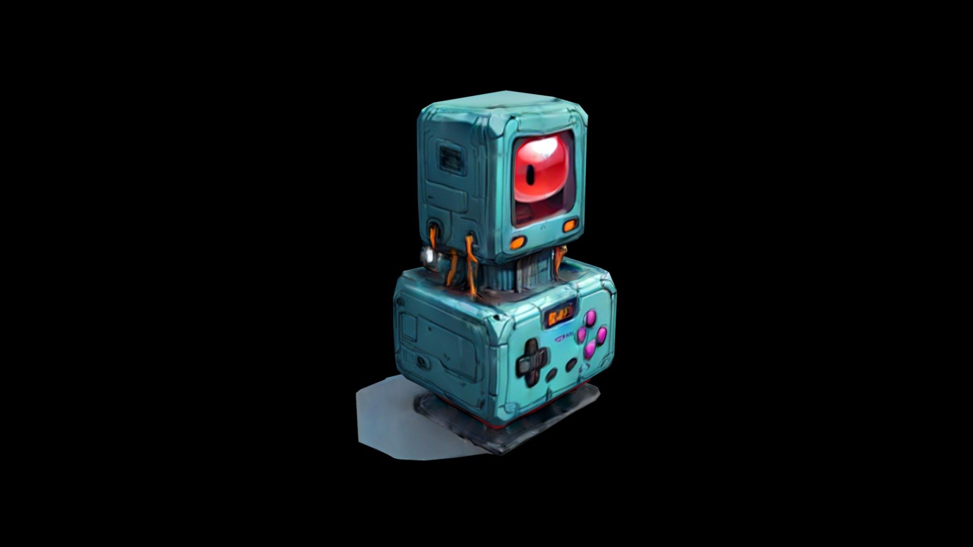 The answer is the following Robot in blue color - Download Free 3D ...