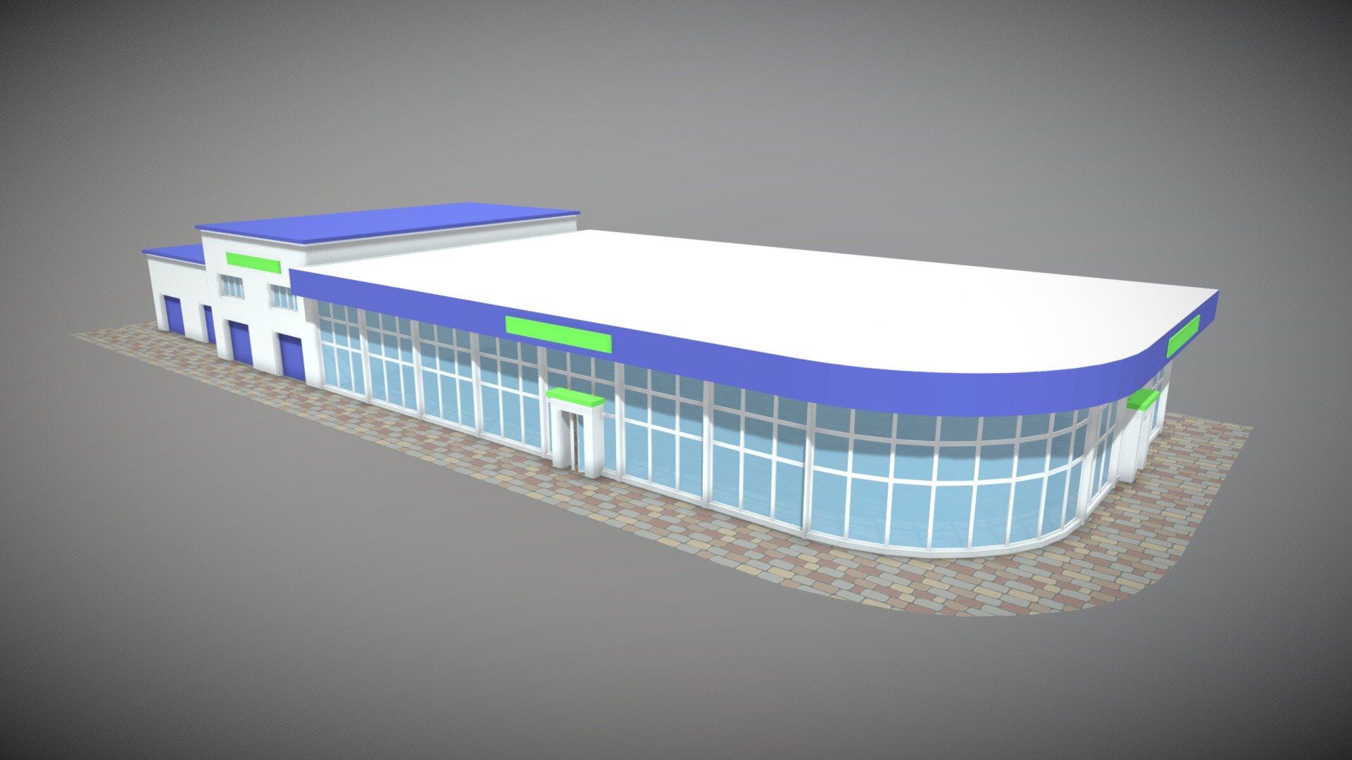 TruckShop and Garage - 3D model by SCADL & Co (@scadl) [6061946 ...
