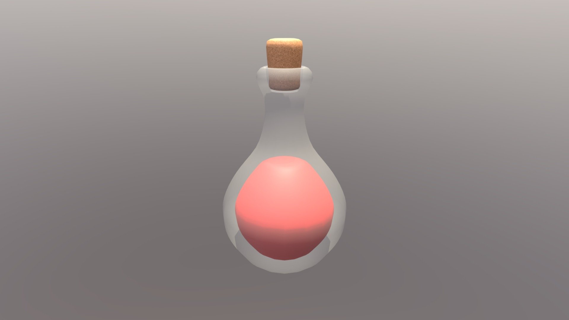 Red Potion🍹 - 3D model by doneburi [6061fb5] - Sketchfab