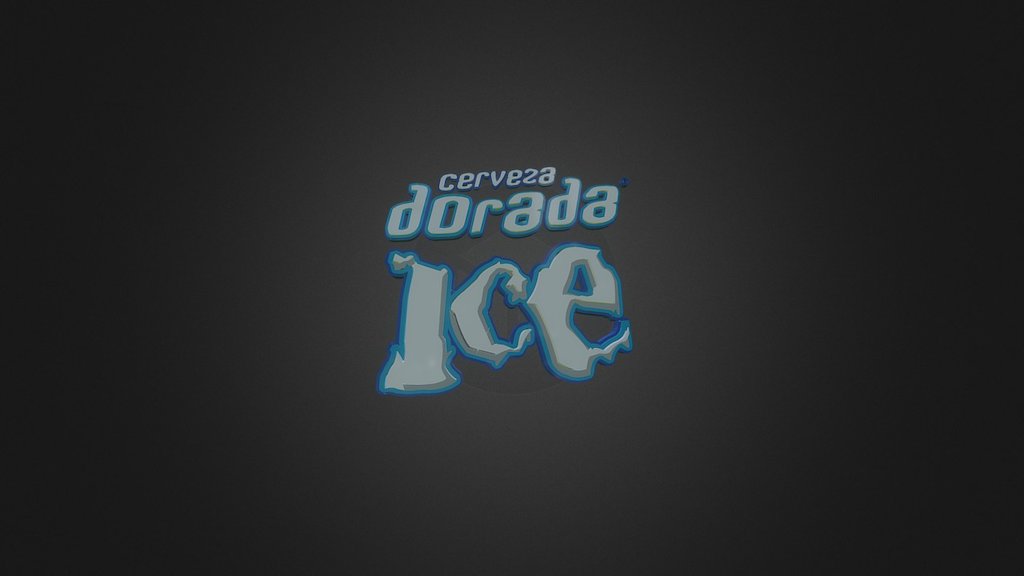 3D Dorada Ice logo - 3D model by EYEFLY Productions (@EyeFly) [606282f ...