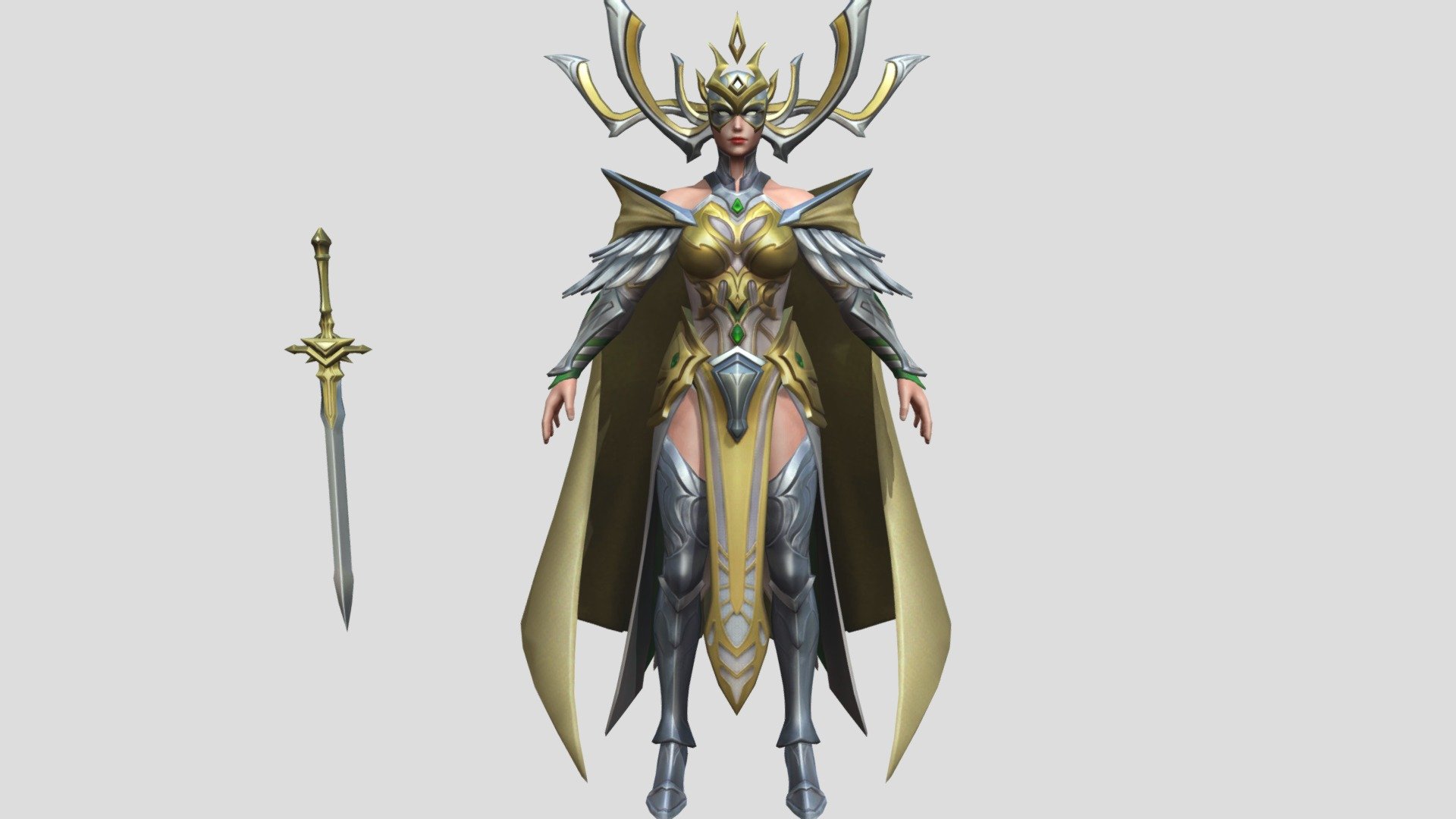 Hela (Goddess of Justice) - Download Free 3D model by 3D MODELS ...
