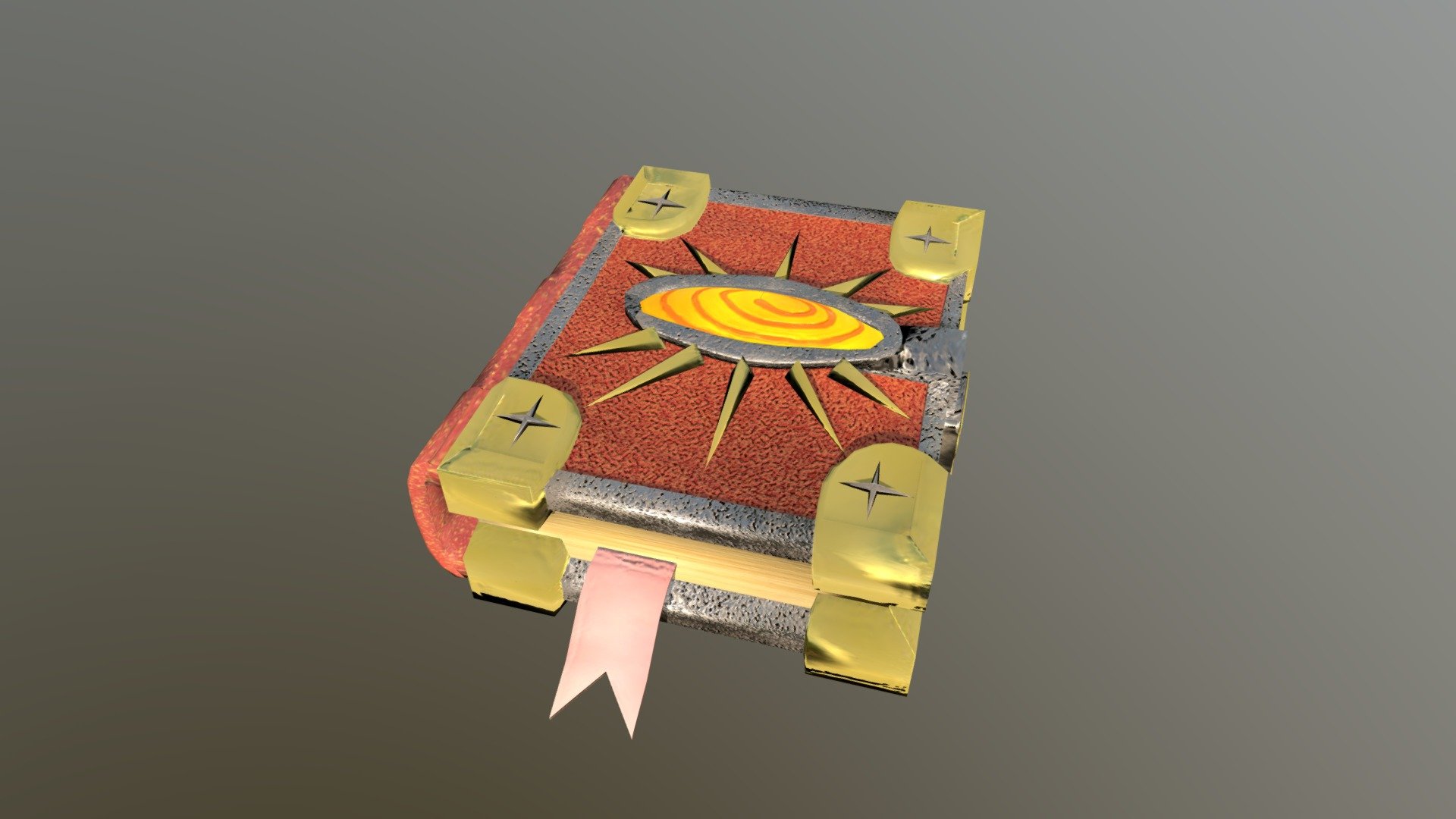 Magic Book - 3D model by dromok199 (@starikovskiyalex) [60647ad ...
