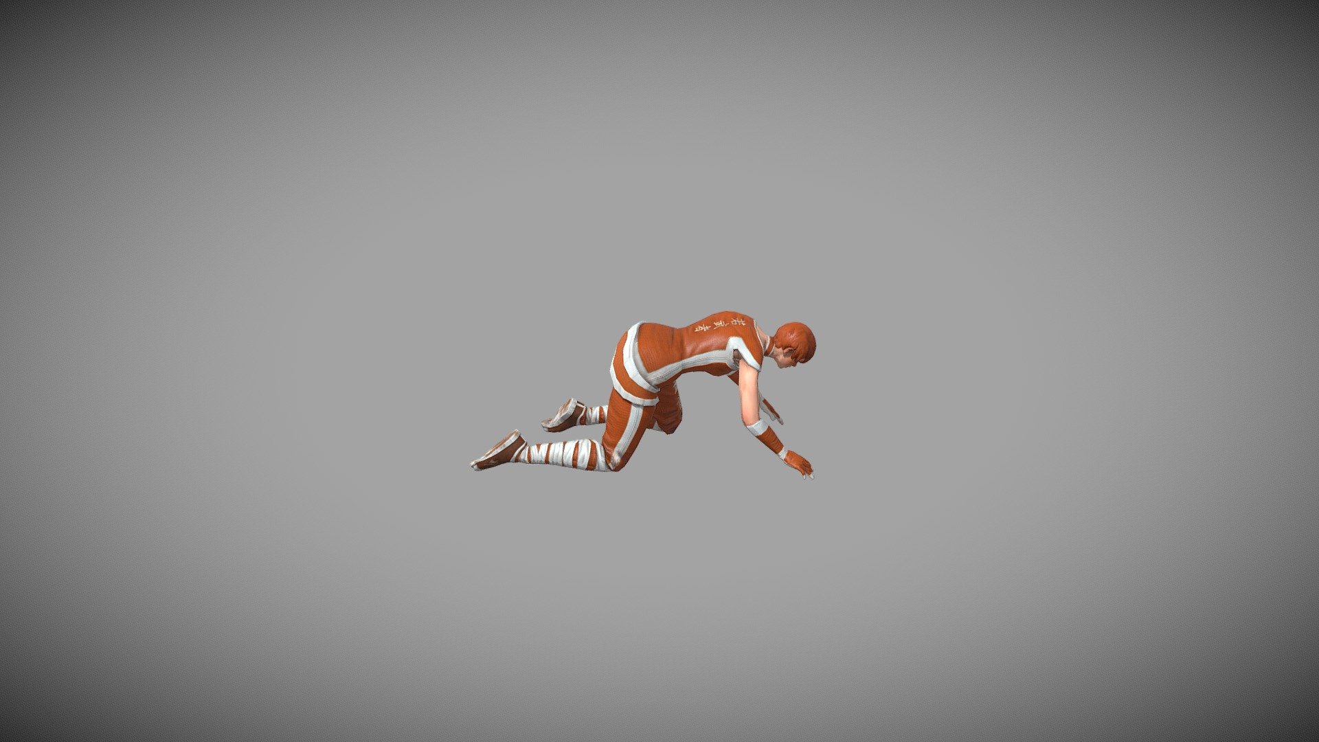 Animated Female Character Crawling Circle - 3D model by LasquetiSpice ...