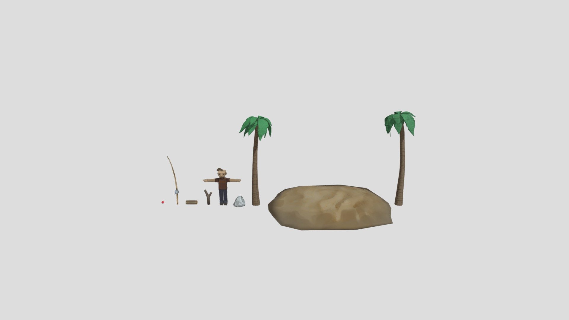 Textured Game Assets - Download Free 3D model by OttarJ [606598c ...