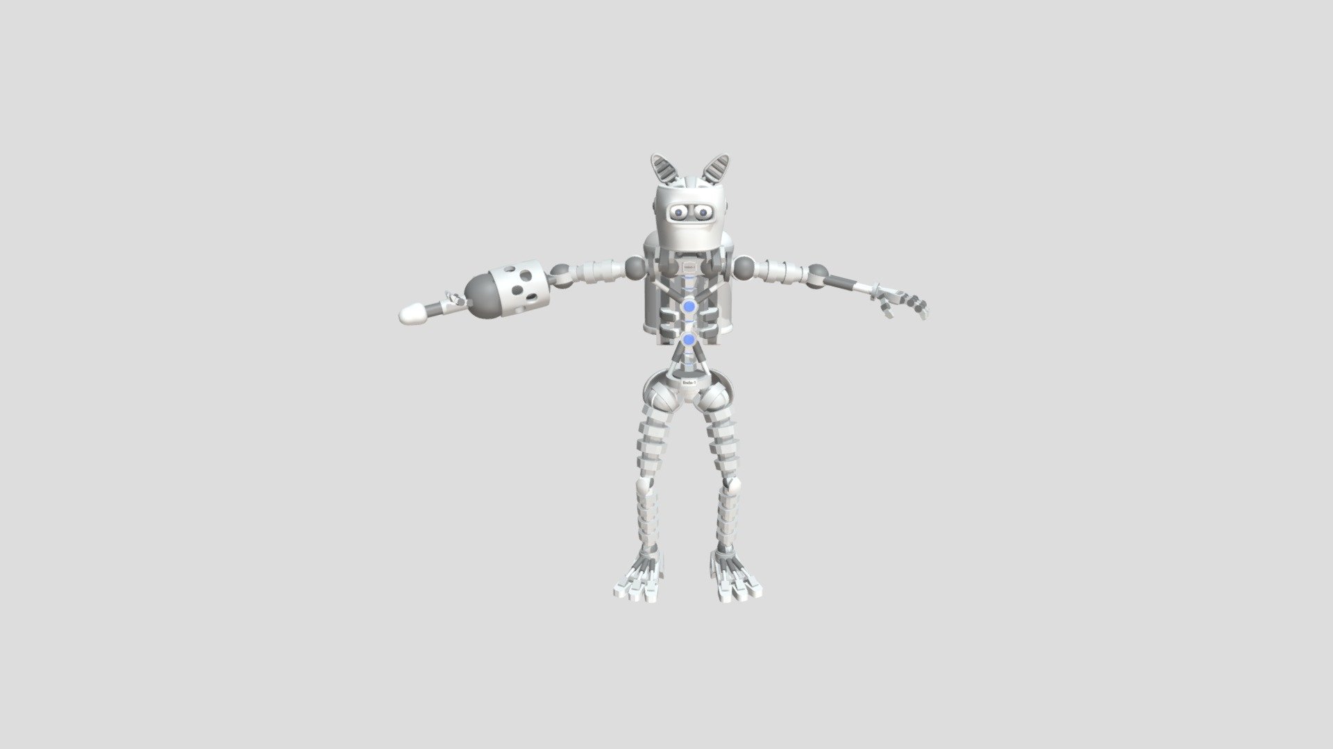 endo v1 fnaf by nightbot - 3D model by tatomassi2000 [6065b67] - Sketchfab