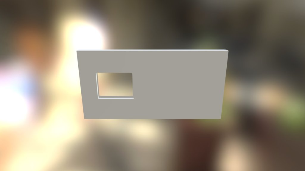Wall Window - Download Free 3D model by davzza [6066c57] - Sketchfab