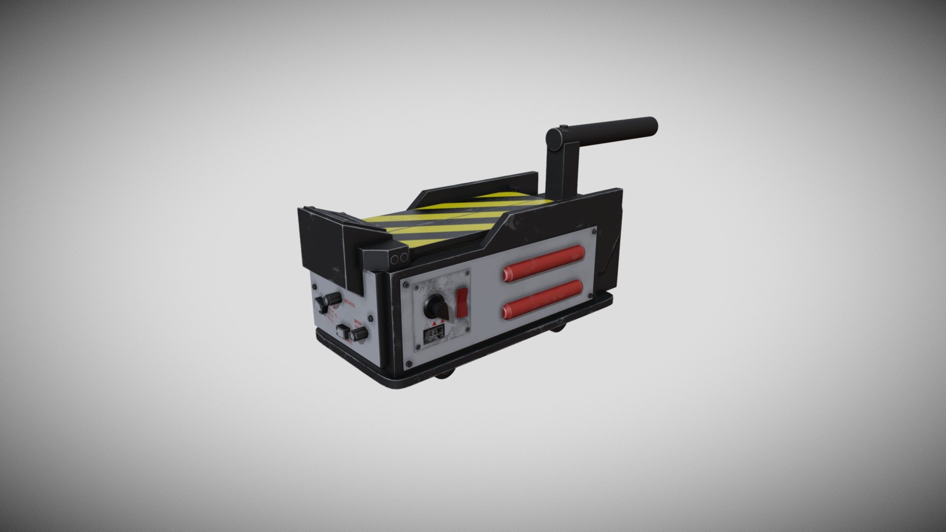 Ghostbusters Trap - 3D model by Franklin Sterling III ...
