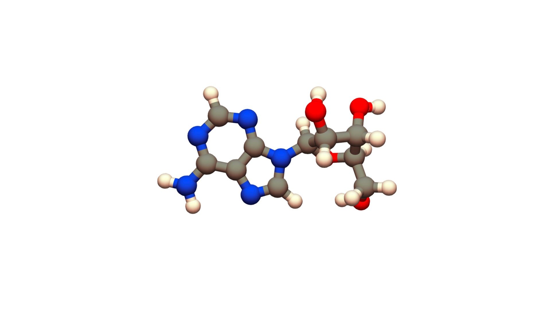 small-molecule-adenosine-pubchem-cid-60961 - 3D model by 688240 ...