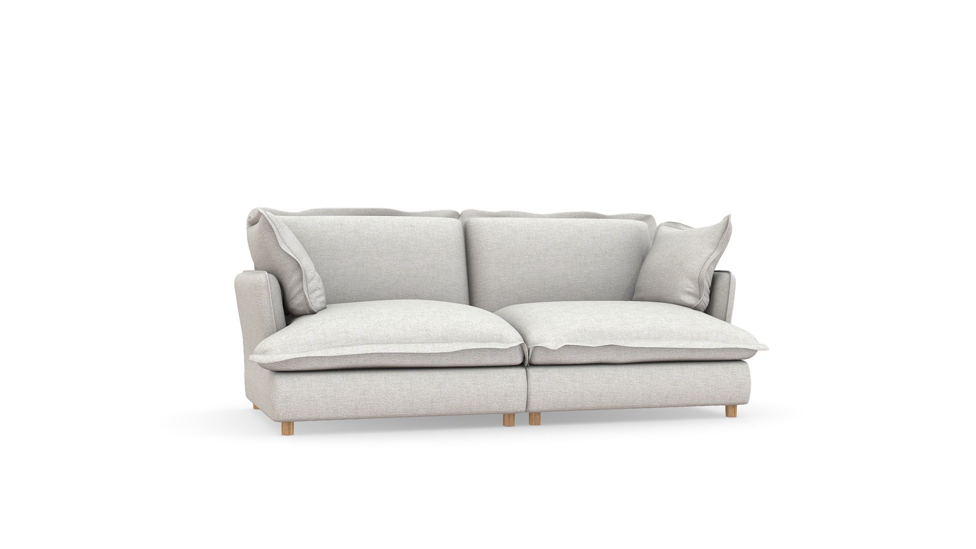 3009473 SOF DAREK 3 PUESTOS TELA BEIGE P.V2 - 3D model by Inmersivo S.A.S (@tangibledesign ...