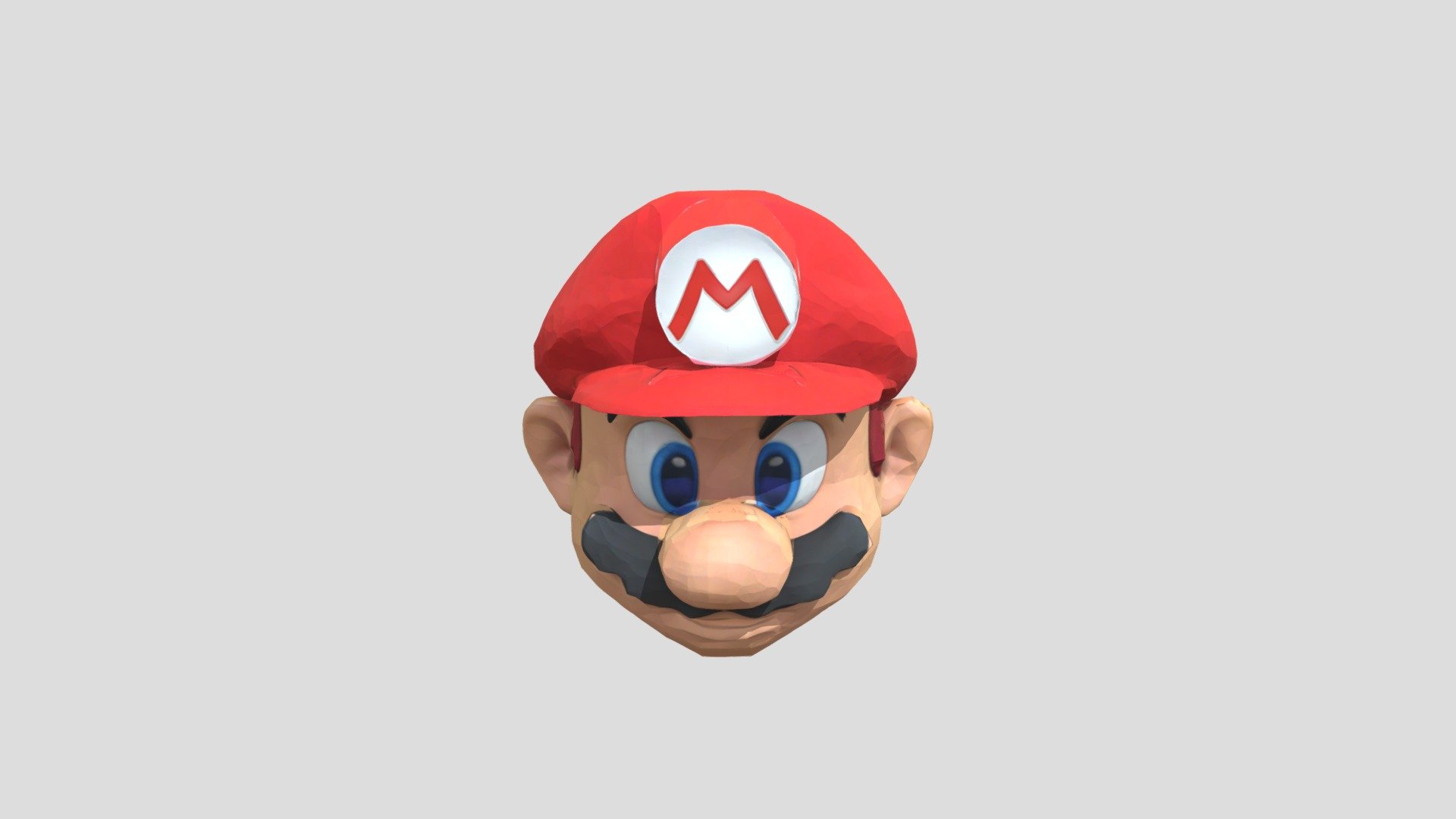 mario face - Download Free 3D model by fontre (@aarham.m.imam) [606b10f ...