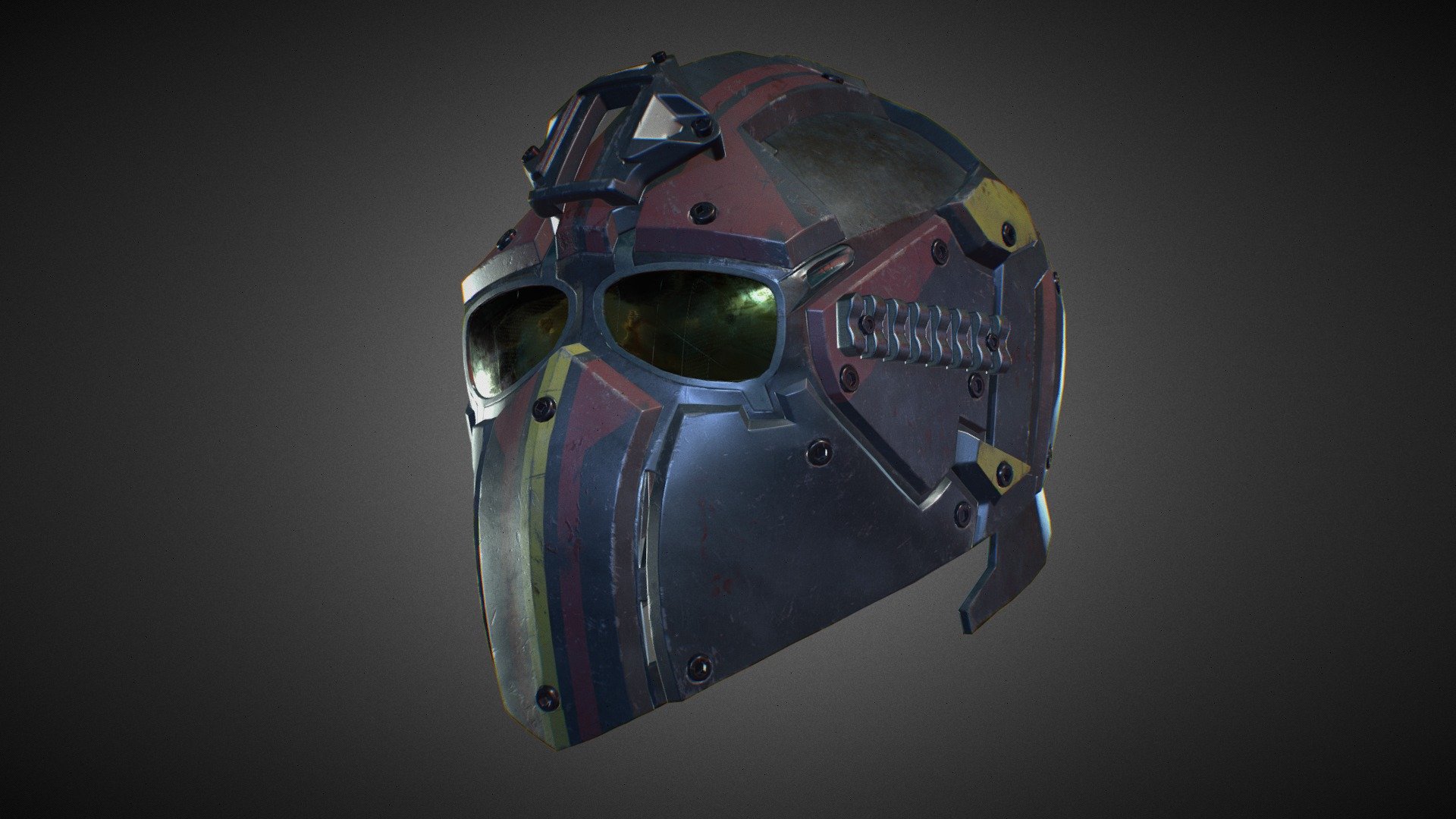 Bounty Hunter Helmet (Devtac Ronin) - 3D model by Luca_Morre [606b45e ...
