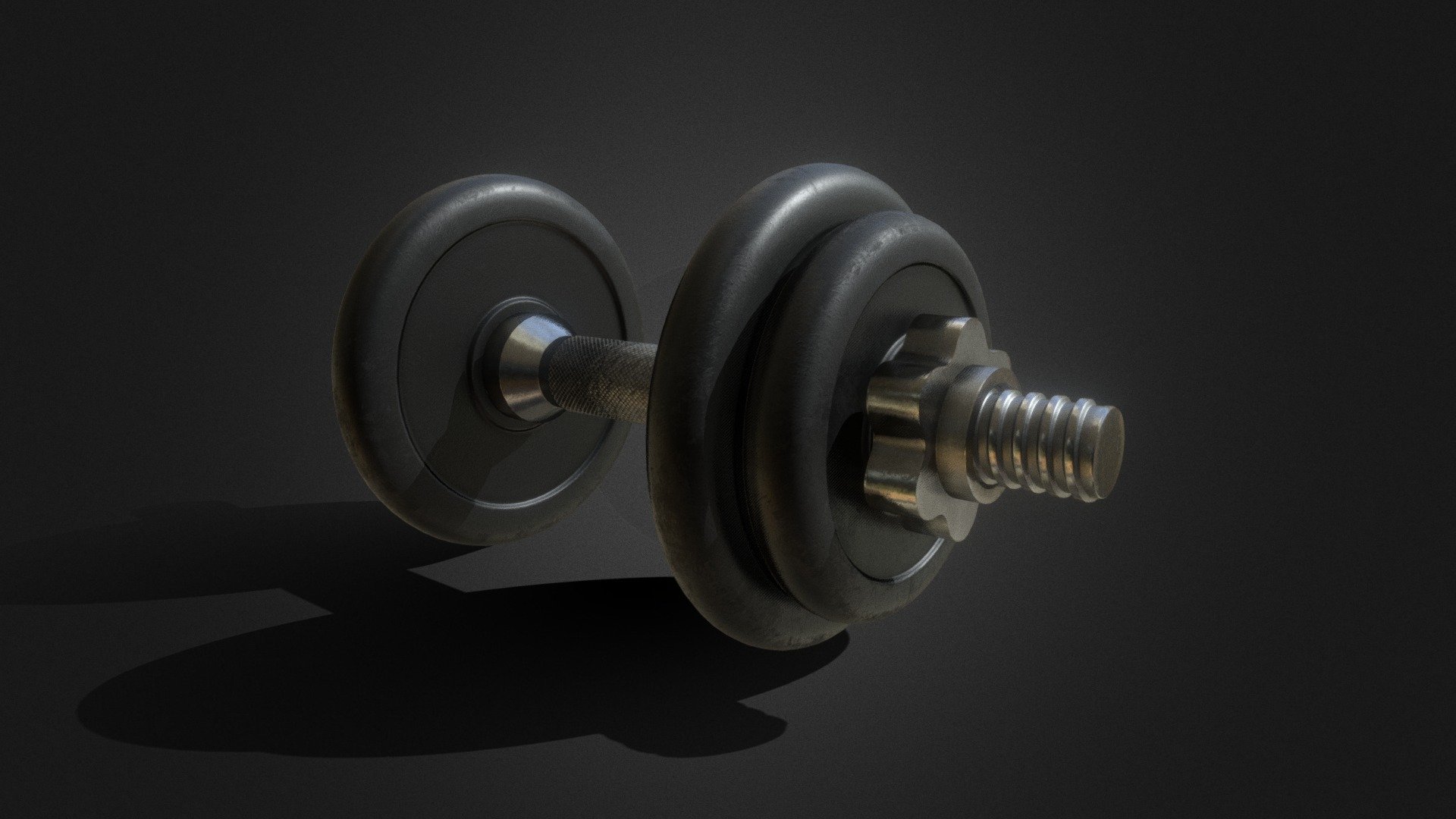 Dumbell - 3D model by wafiarr [606be99] - Sketchfab