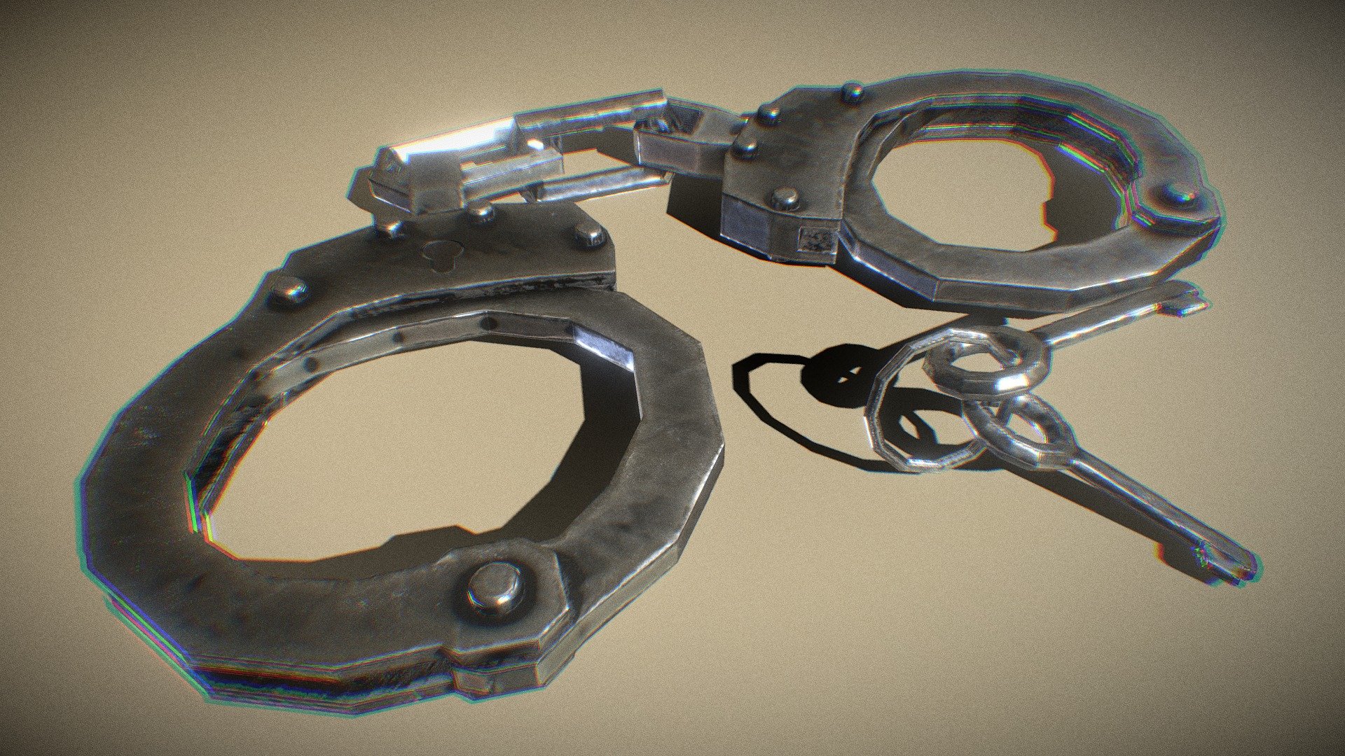 PoliceHandcuff - 3D model by shet123888 [606ceda] - Sketchfab