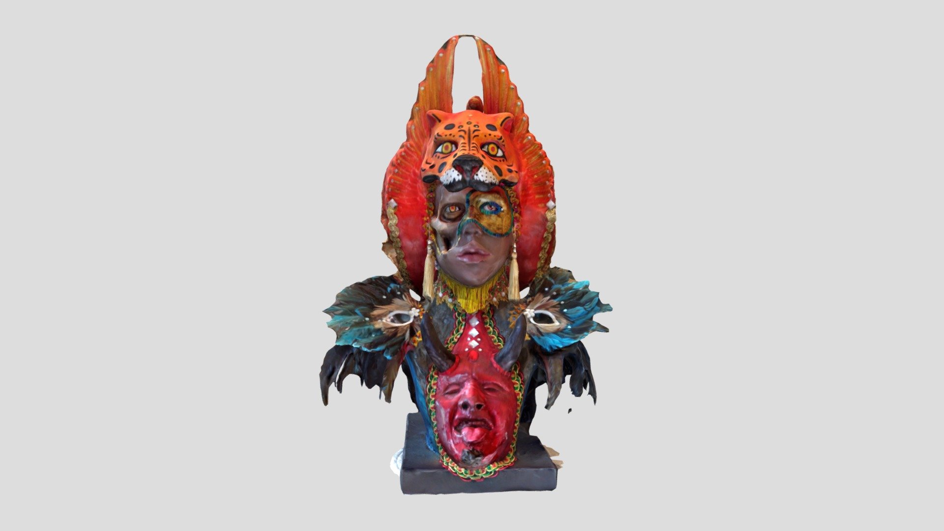 " El Dios Momo" - 3D model by Juan Duque (@Duquedelarte) [606e35a ...