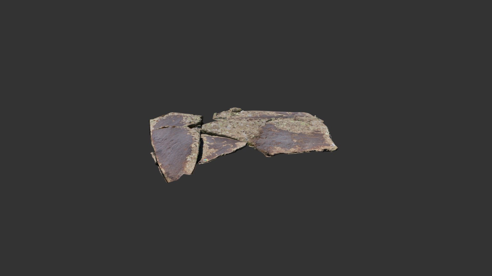 Rock 039 (panel, 2017, Sigma) - 3D model by Ughtasar rock art project ...
