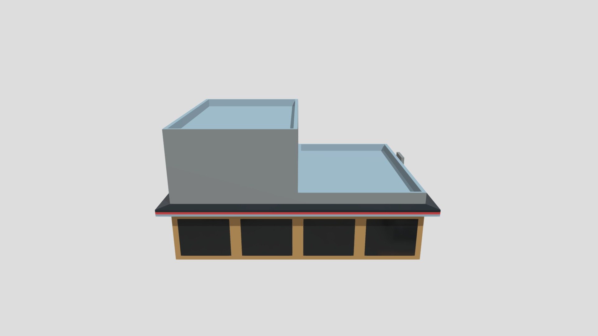 town_building-711-1 - Download Free 3D model by sakuramoto [606f7a5 ...
